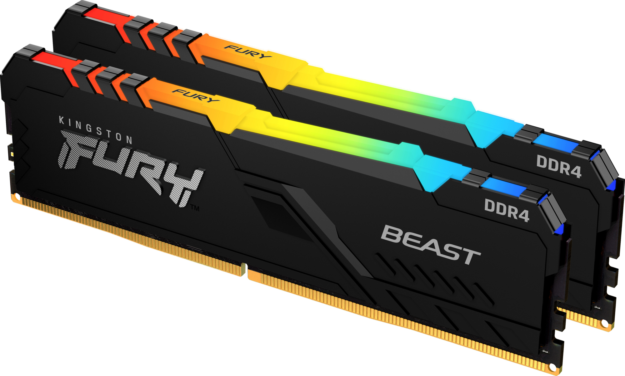 Kingston FURY Beast RGB 16 GB DDR4 RAM muisti 3200 MT/s CL16 (musta ...