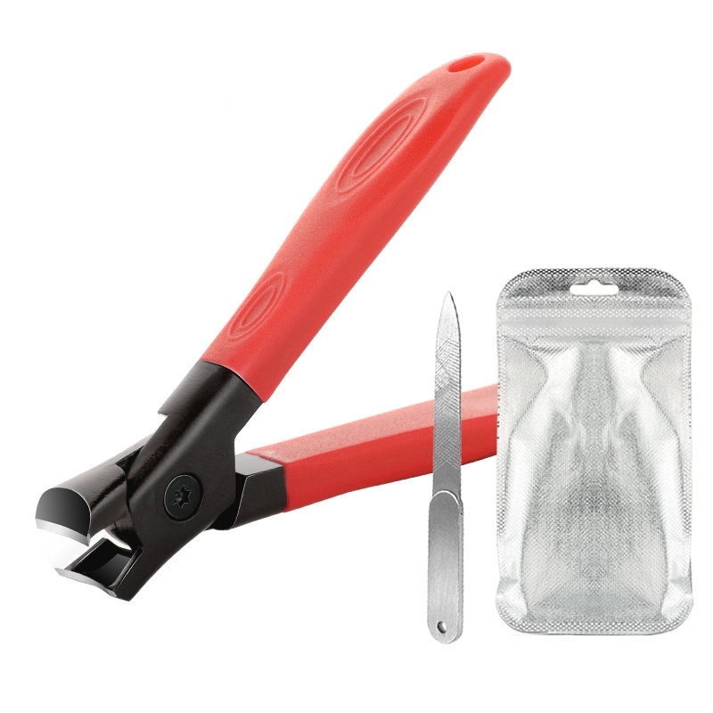 Kraftig nagelklippare för tjocka tånaglar Röd - Elgiganten - Elgiganten