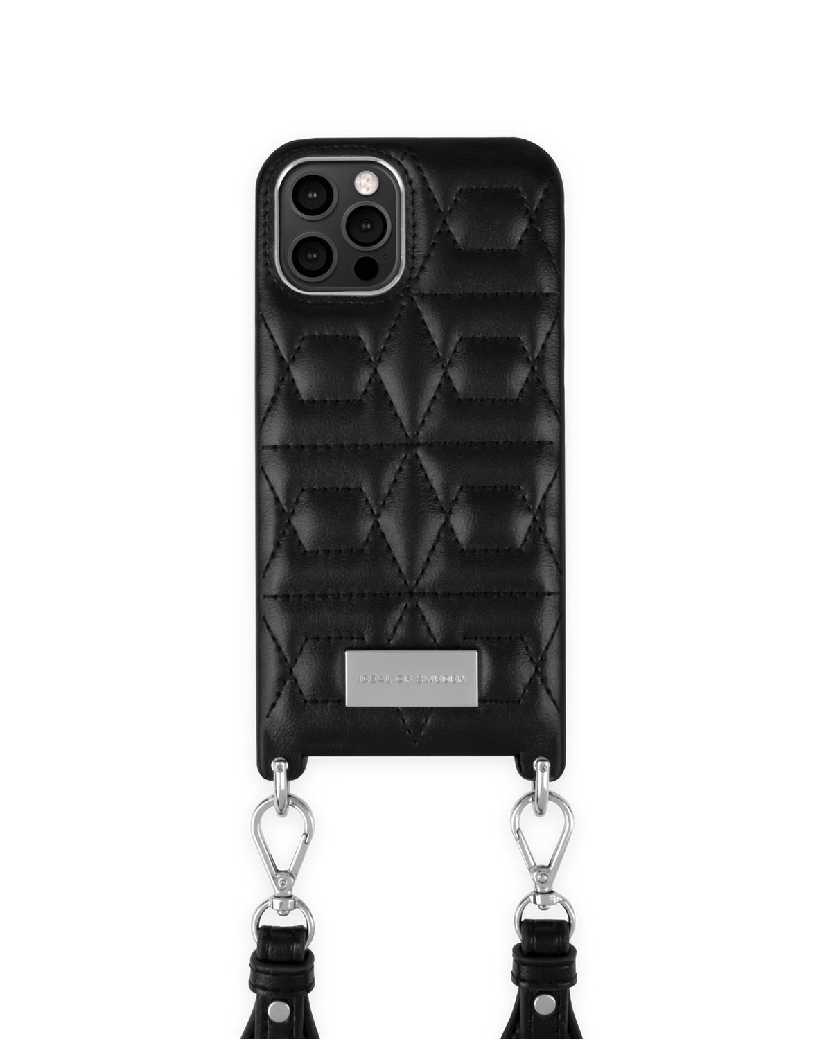 Statement Necklace iPhone 12 PRO MAX Quilted Black - Elkjøp | Elkjøp