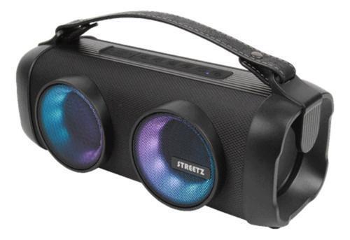 STREETZ BT Boombox 2x 4 W, rain resistant, AUX, USB flash, LED, black ...