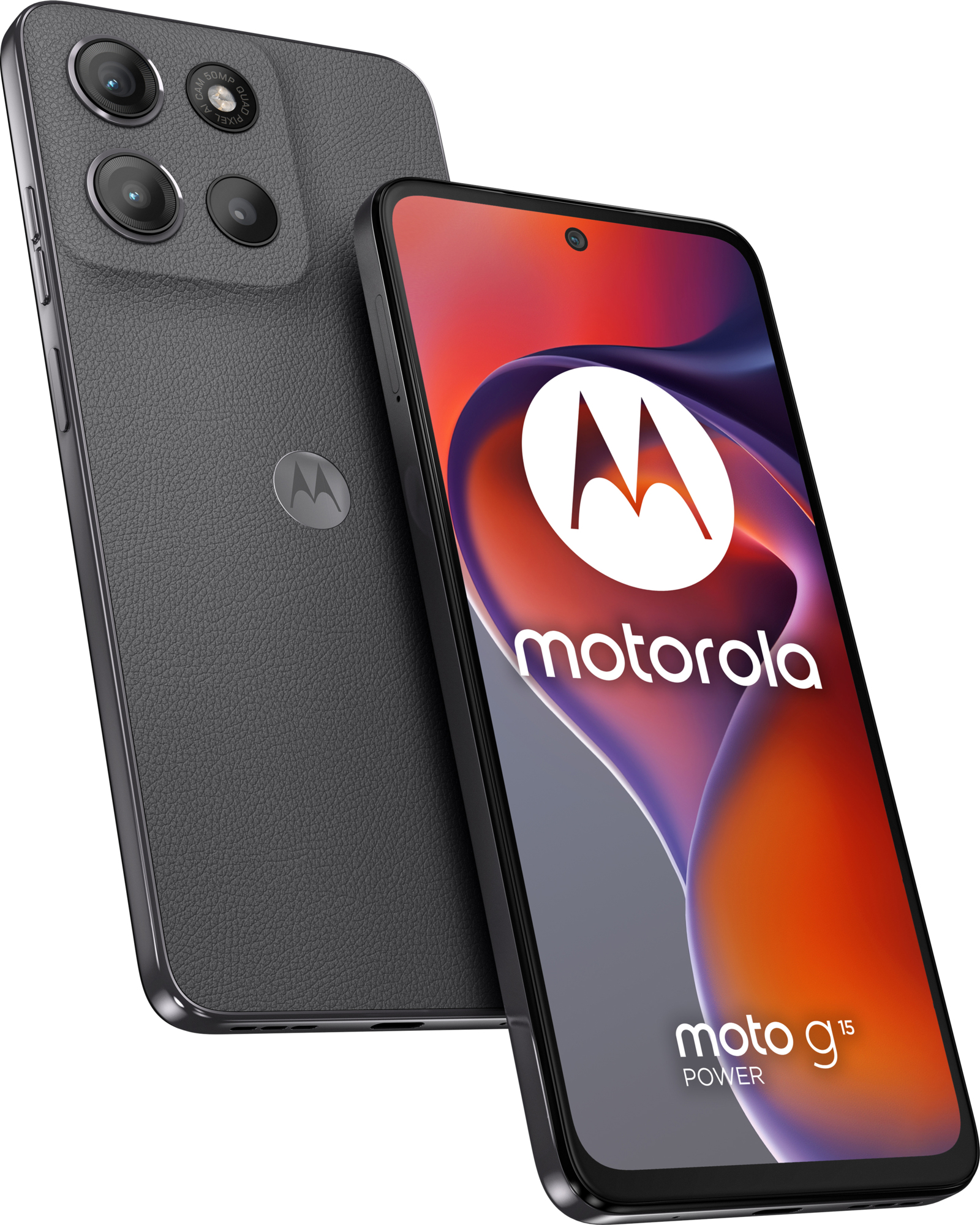Motorola Moto G15 Power smarttelefon 8/256GB (grå) - Elkjøp | Elkjøp