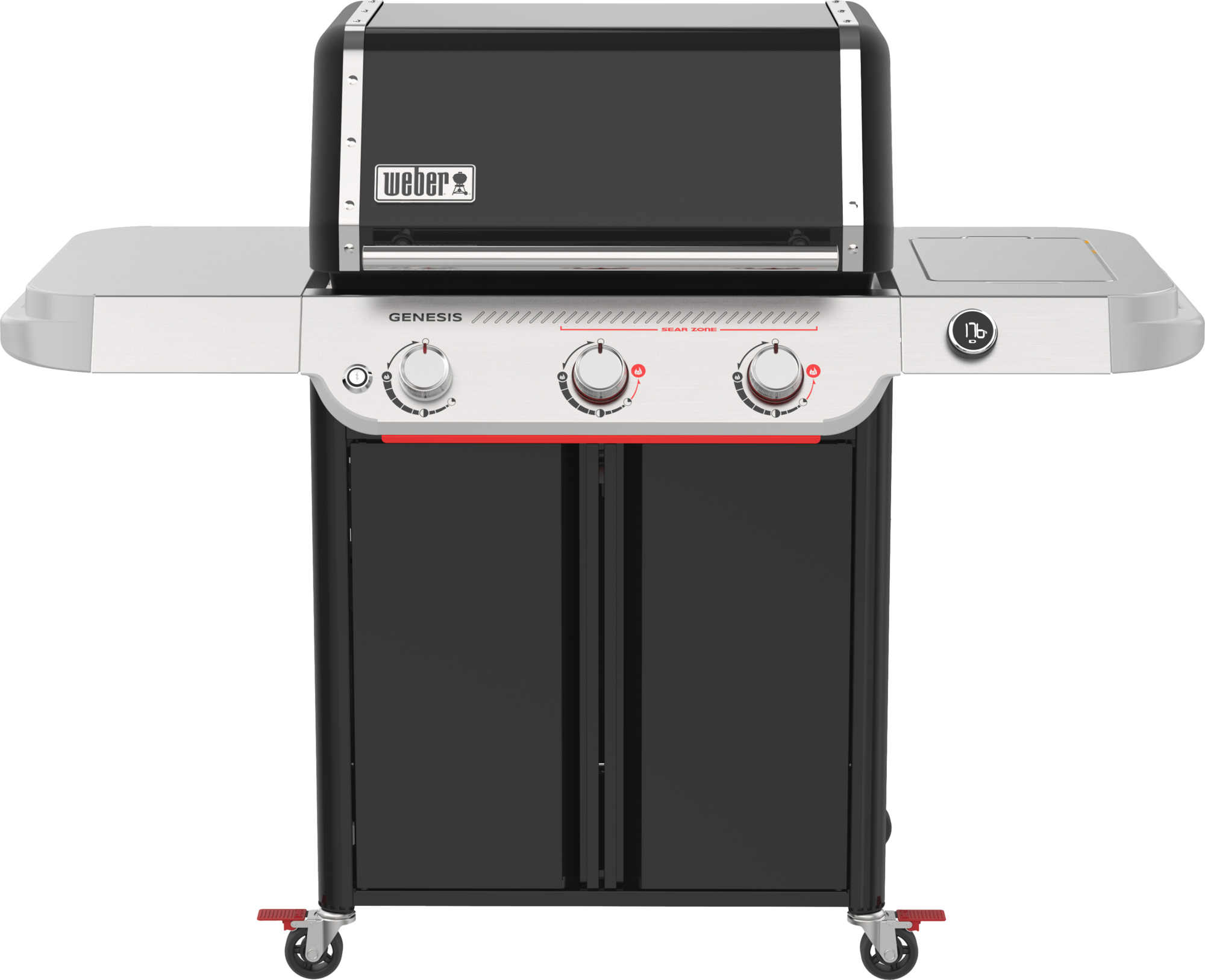 Weber Genesis E325-W gasgrill 1501234 (sort) | Elgiganten | Elgiganten