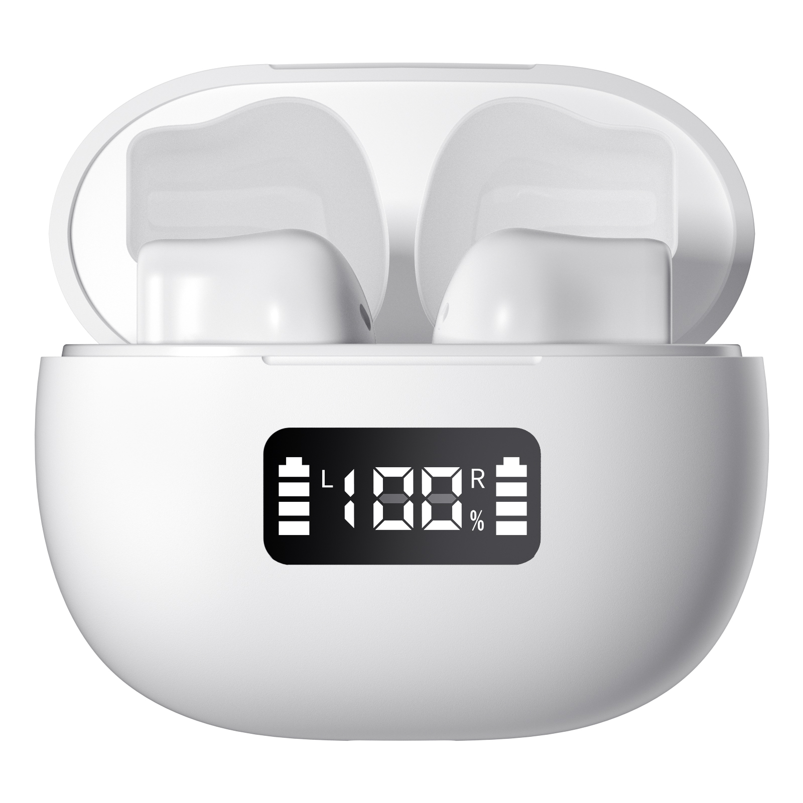 Trådløse ørepropper med EQ-balanse Hvit - Elkjøp | Elkjøp