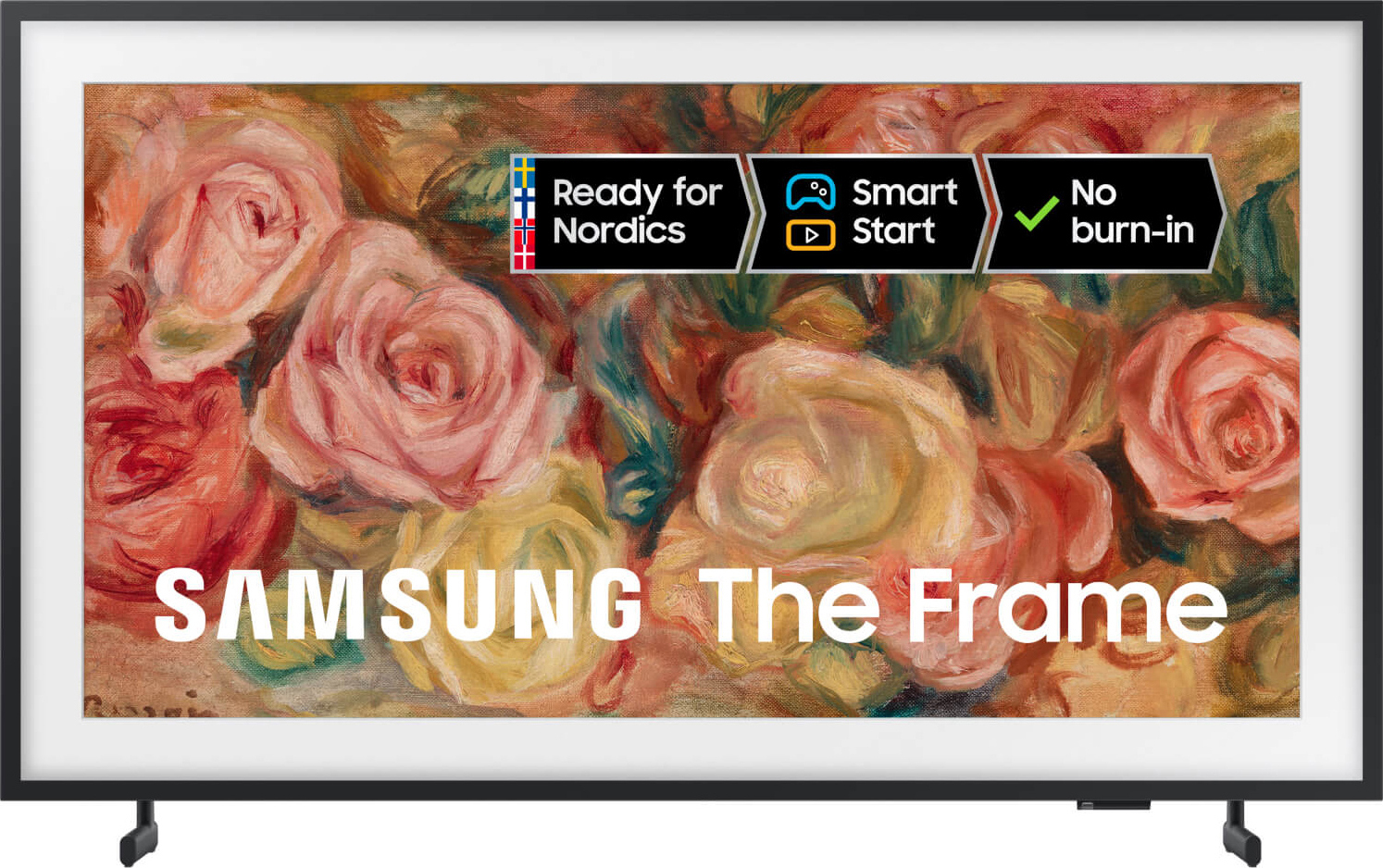 Samsung 32” LS03C The Frame Full HD QLED älytelevisio (2023) - Gigantti ...