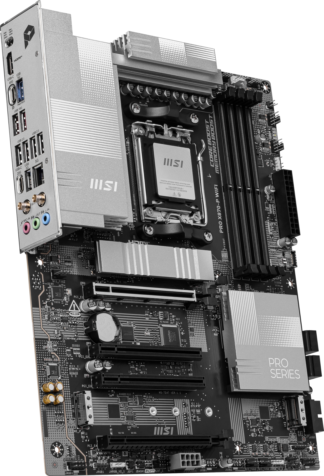 MSI X870-P PRO WIFI emolevy - Gigantti verkkokauppa