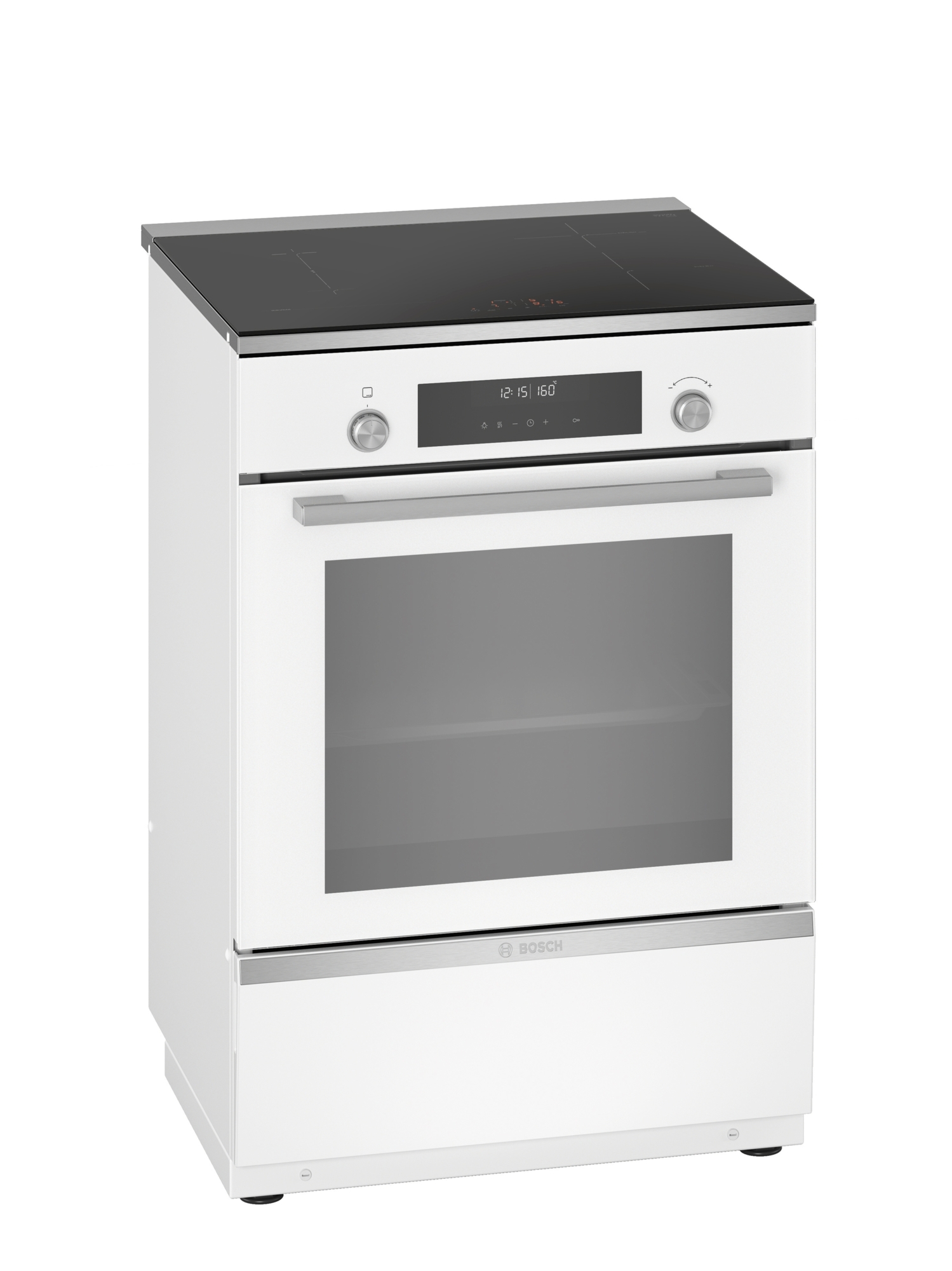 Bosch komfyr HLT79Y321U (hvit) - Elkjøp | Elkjøp