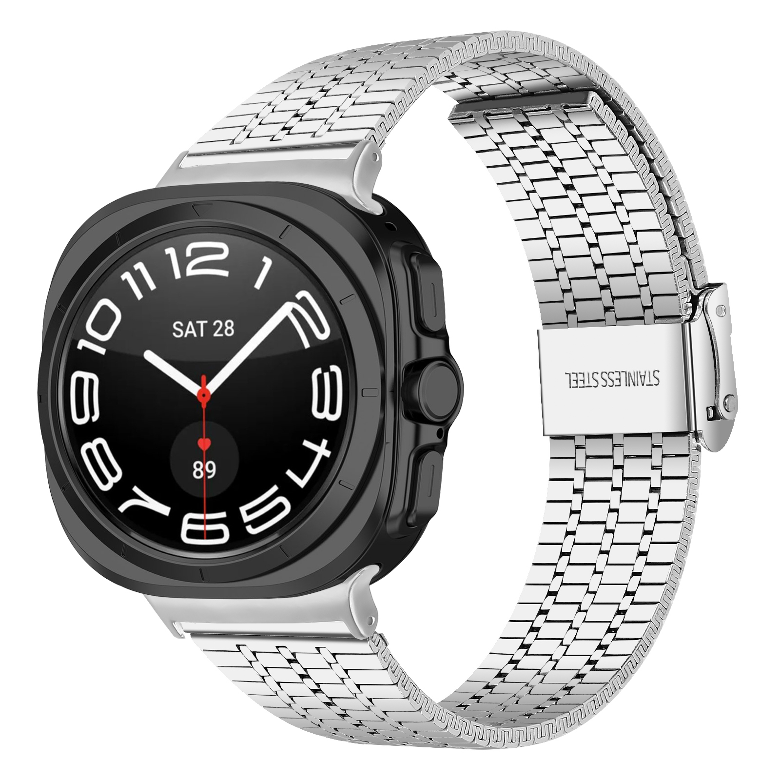 Samsung Galaxy Watch Ultra 47MM ruostumattomasta teräksestä valmistettu ...
