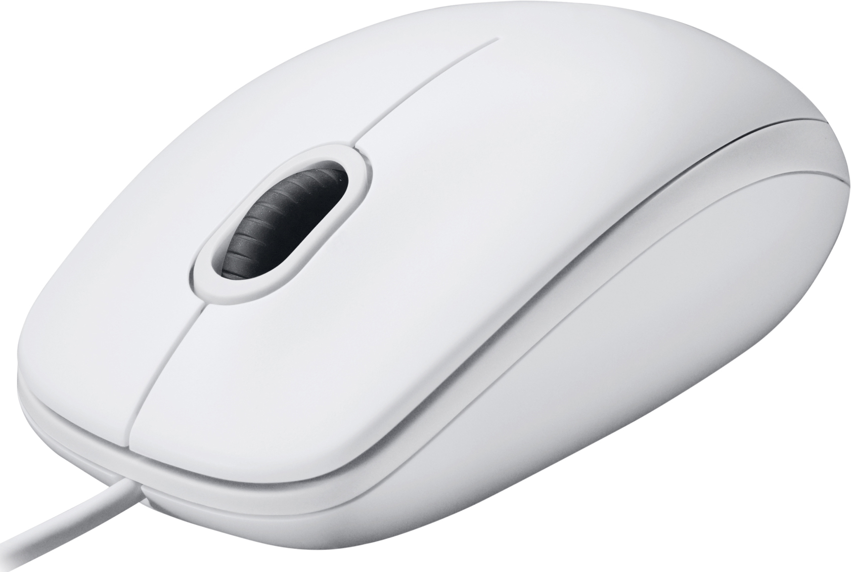 Logitech M100 mus med ledning (hvid) | Elgiganten | Elgiganten