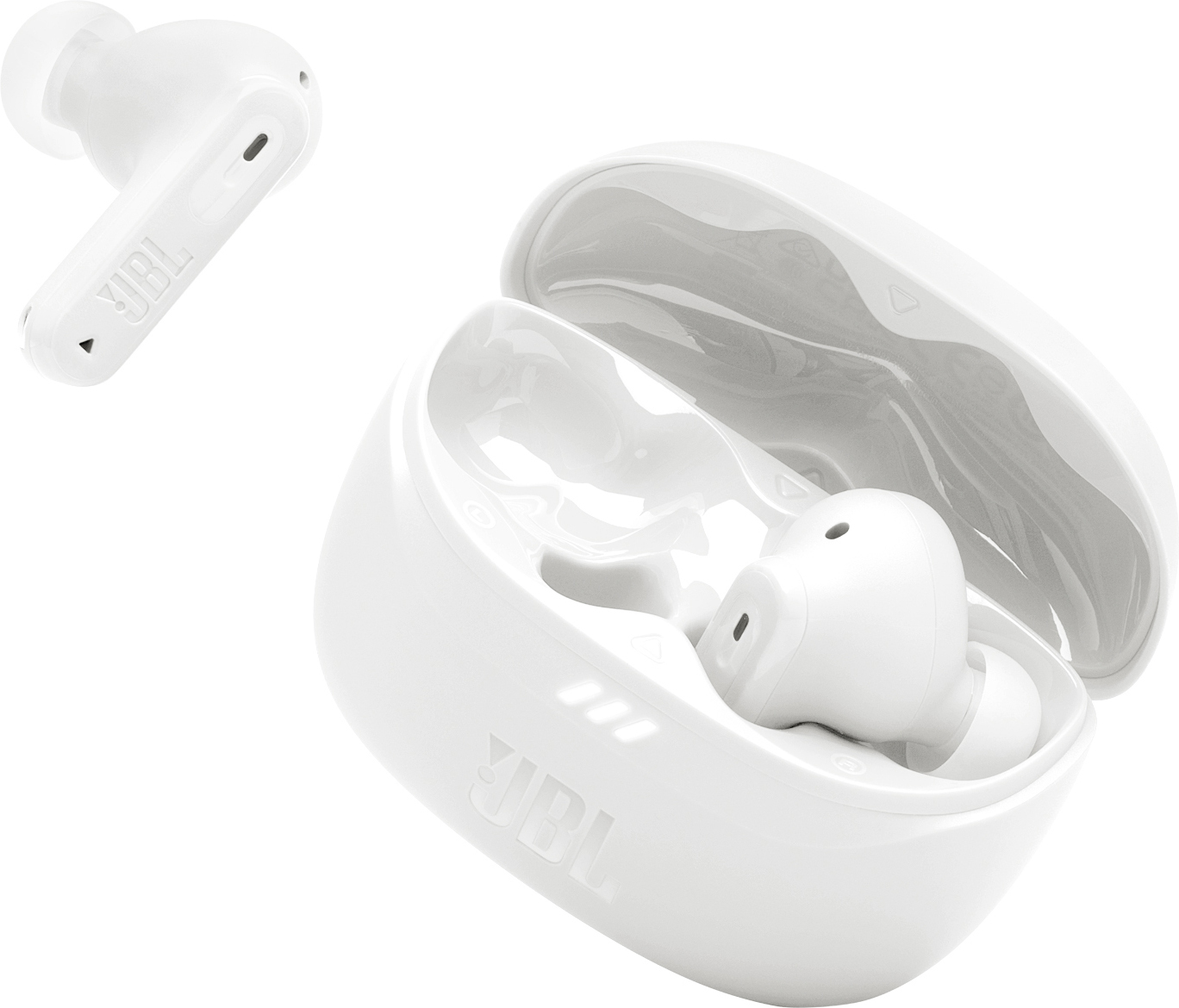 JBL Tune Beam 2 True Wireless in ear-hörlurar (vita) - Elgiganten ...