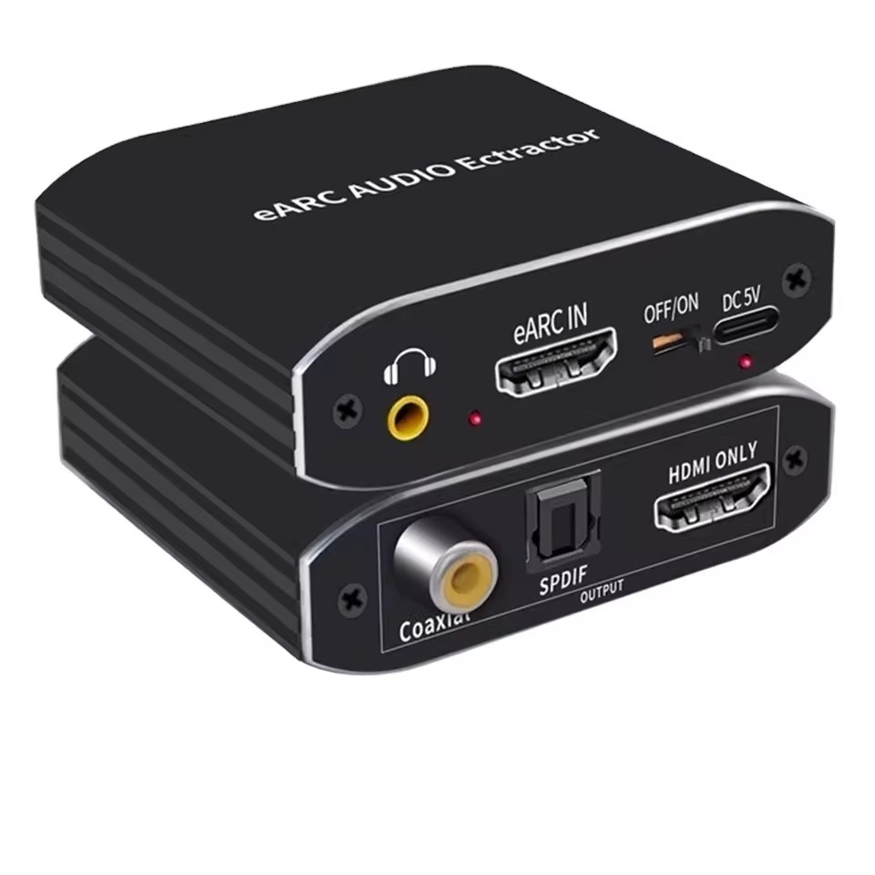 NÖRDIC 8K HDMI 2.1 eARC/ARC Extractor, HDMI eARC/ARC - HDMI 7.1CH Dolby ...
