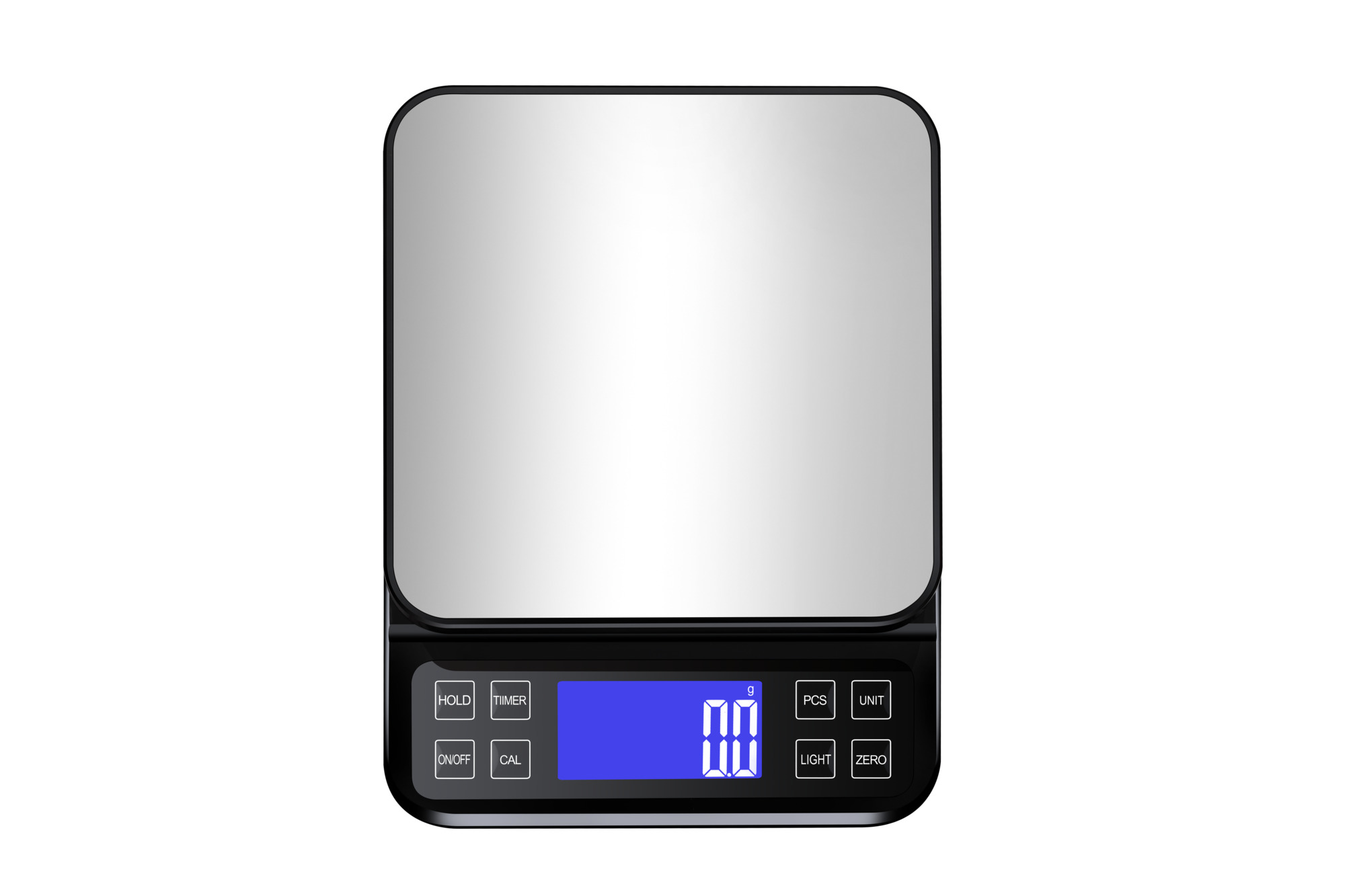 Multifunksjonell elektronisk digital vekt 10 kg/1g - Elkjøp | Elkjøp