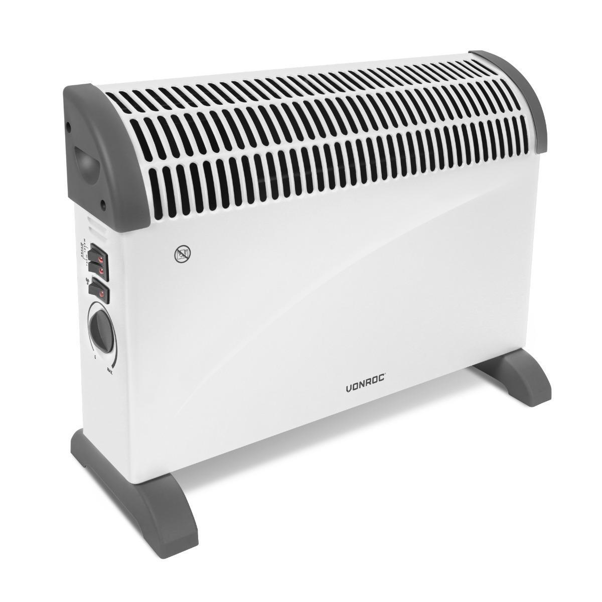 VONROC Radiator - Elradiator - 2000W | Til rum op til 24m2 | Justerbar ...