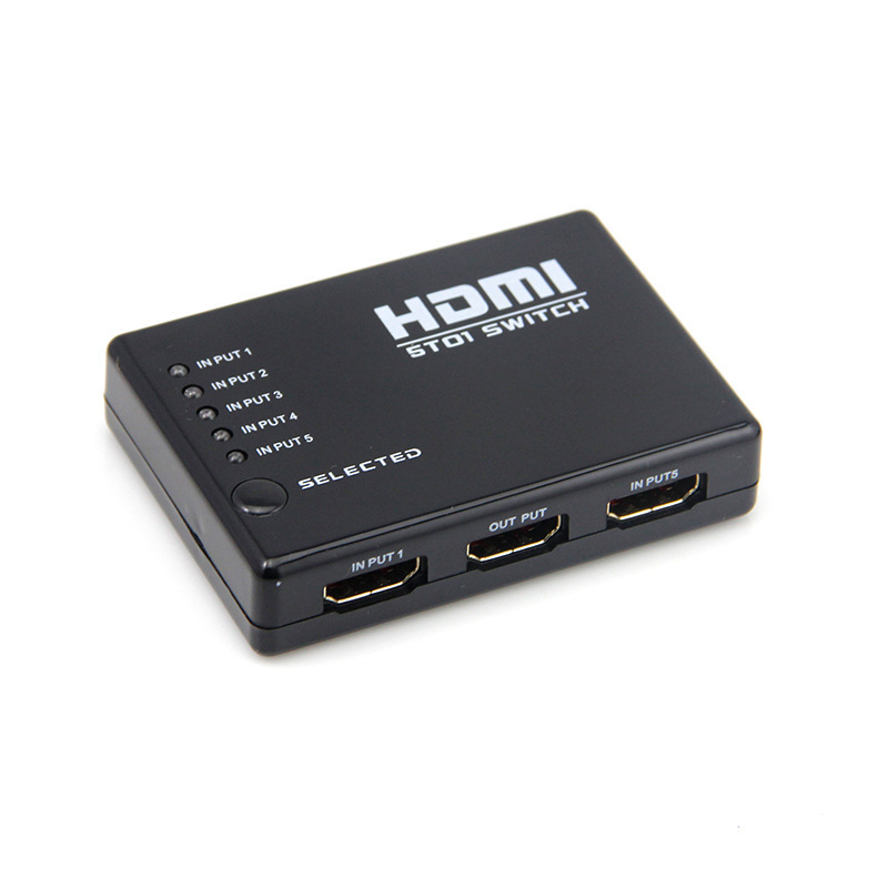 HDMI Switch 5x1 med fjernkontroll - Elkjøp | Elkjøp