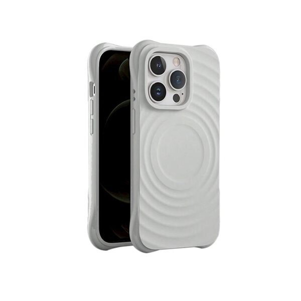 Circle Mag takakuori iPhone 13 Pro 6.1"" - harmaa - Circle Mag Back ...