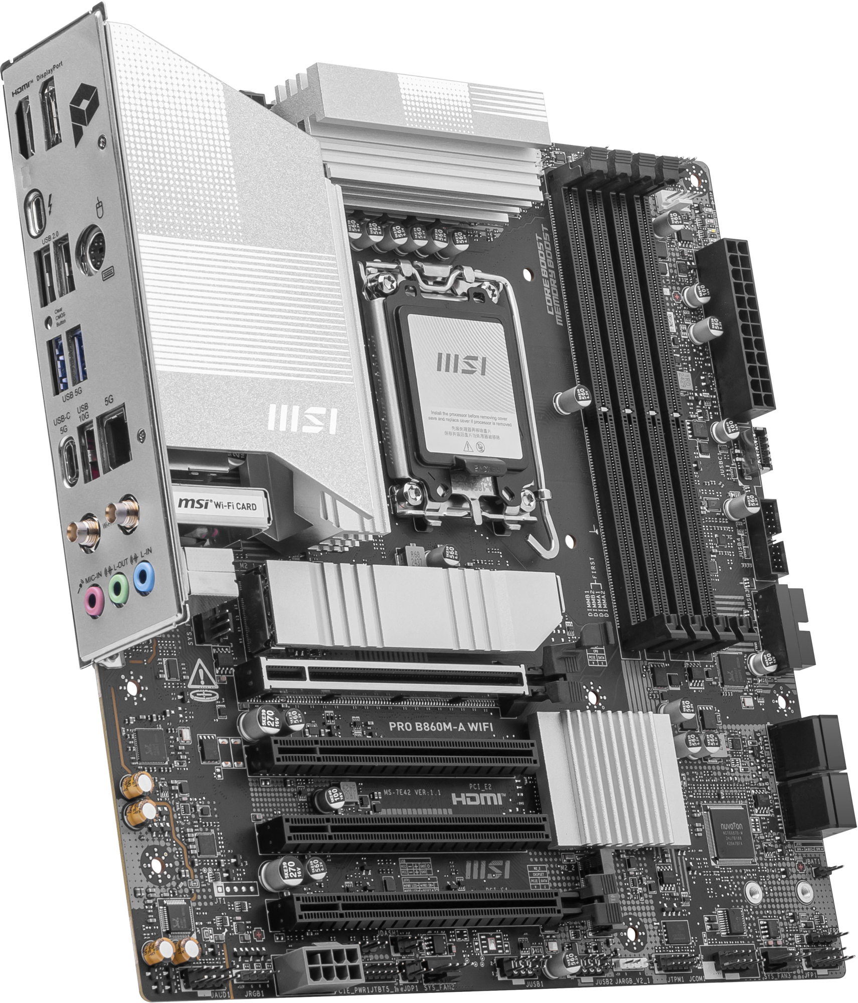 MSI PRO B860M-A WIFI emolevy - Gigantti verkkokauppa