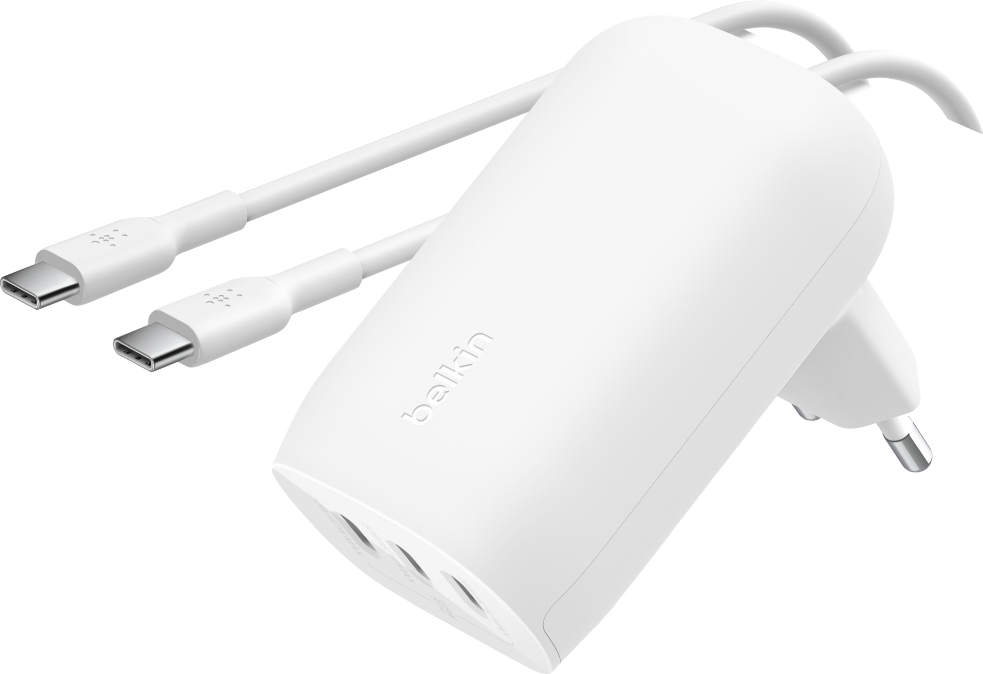 Belkin BoostCharge 3-Port USB-C lader med USB-C-kabel - Elkjøp | Elkjøp