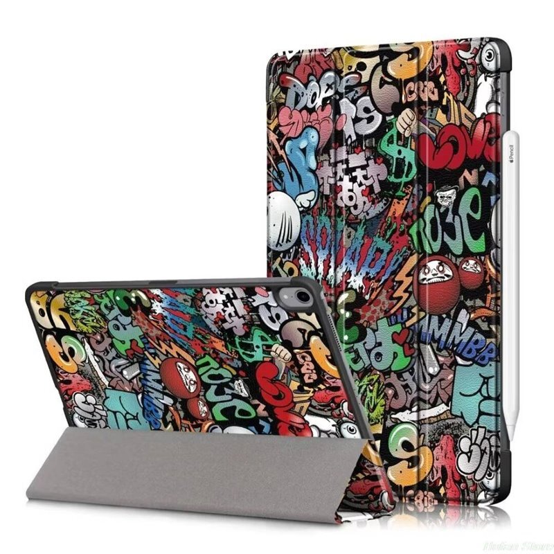 Aktiv cover iPad Air 11 (2024) - Graffiti | Elgiganten | Elgiganten