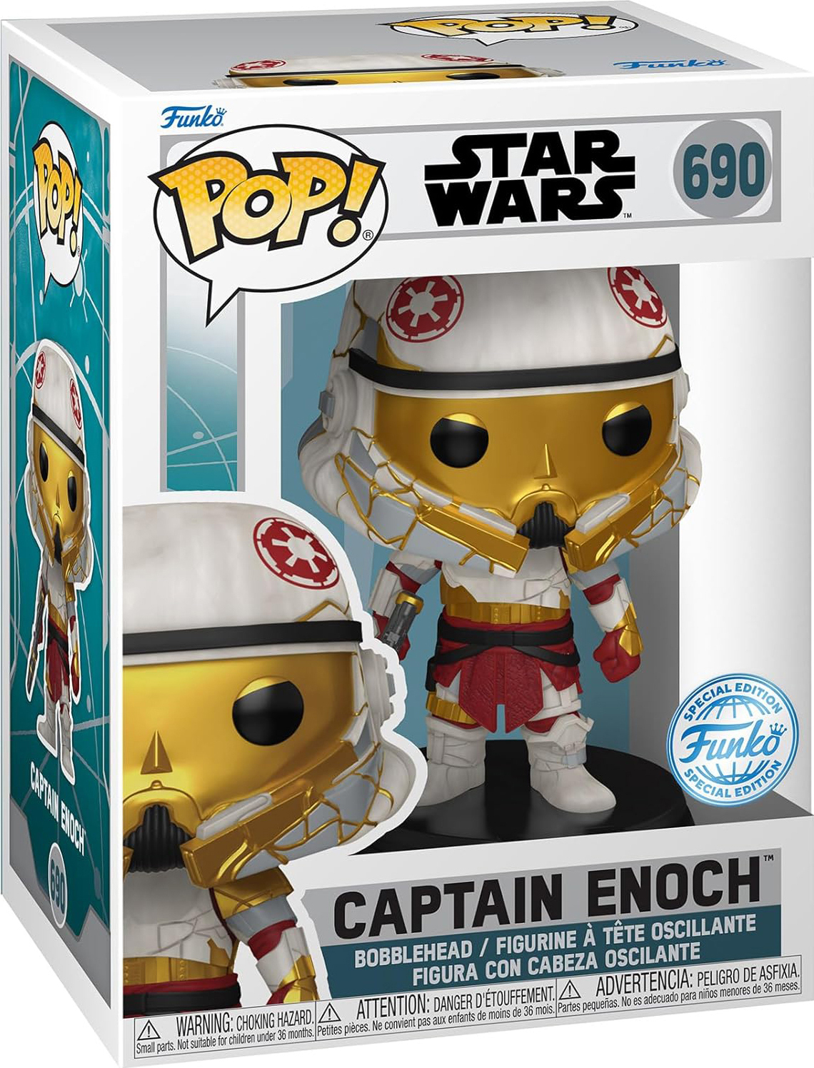 Funko Pop! Vinyl Exclusive Star Wars Captain Enoch figur - Elkjøp | Elkjøp