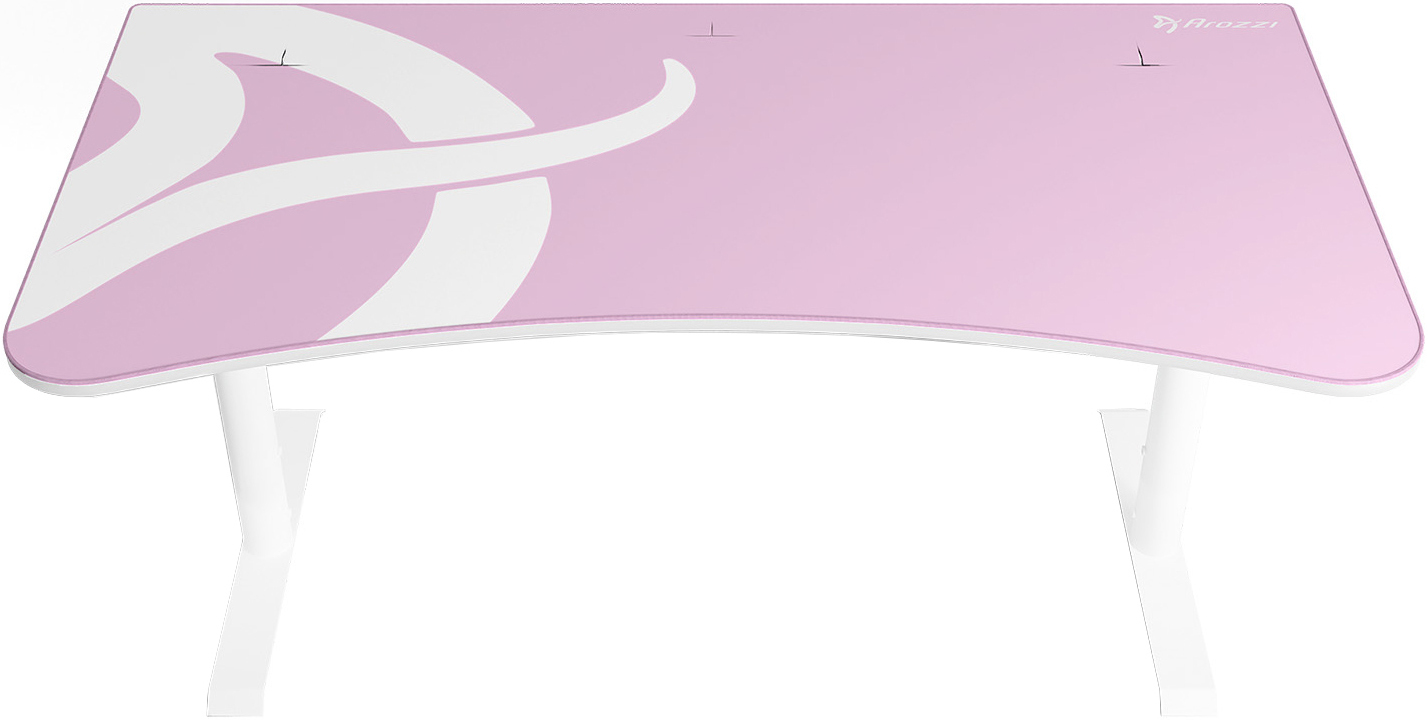 Arozzi Arena gamingbord (hvit rosa) - Elkjøp | Elkjøp