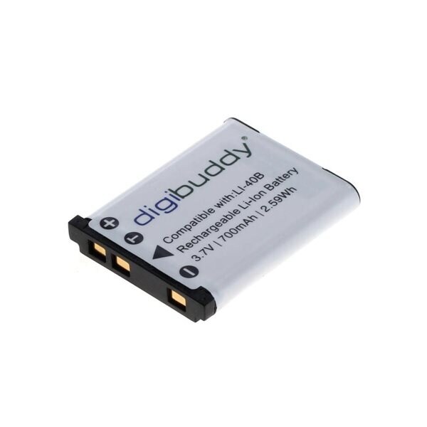 Digibuddy batteri kompatibelt med Olympus LI-40B / Nikon EN-EL10 / Fuji ...