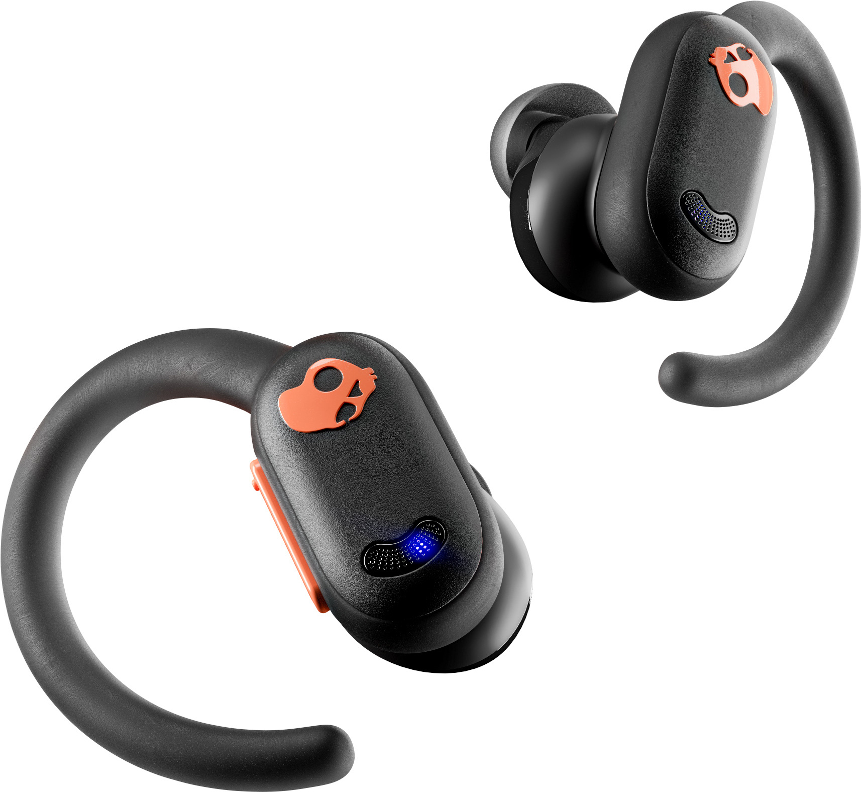 Skullcandy Push ANC Active true wireless in-ear-hörlurar (svart/orange) - Elgiganten - Elgiganten