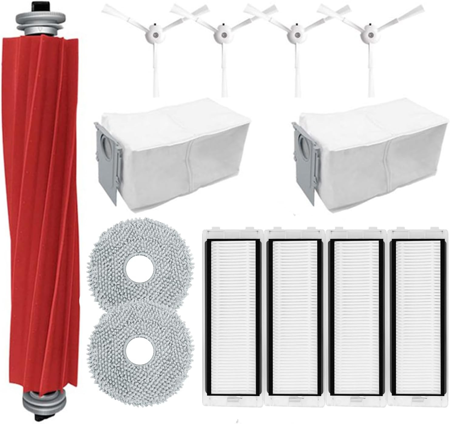 Tarvikkeet pölynimuriin Roborock P10 / Q Revo 13 kpl - Gigantti verkkokauppa