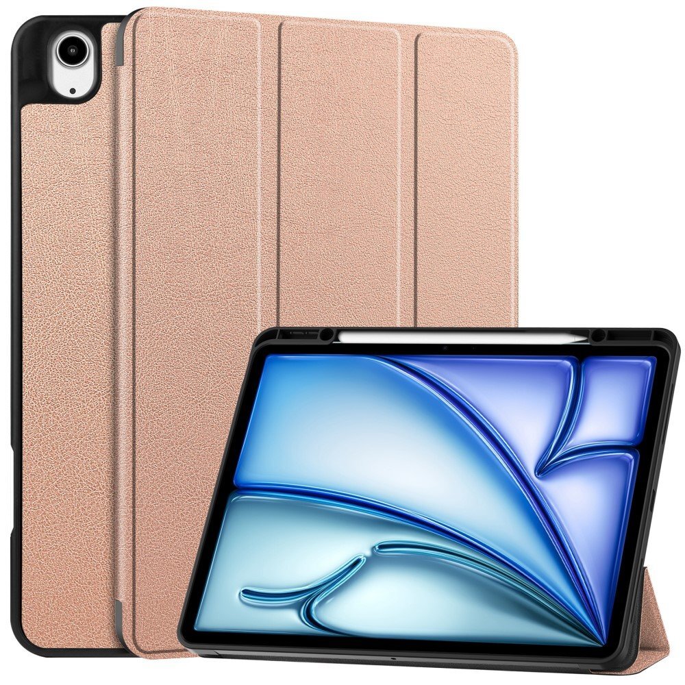 Till iPad Air 13 (2024) Slim fit tri-fold fodral Pennfack - RoseGold ...