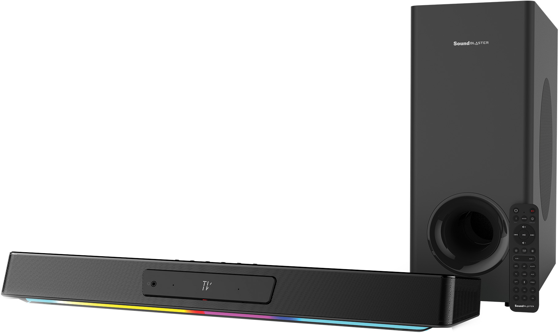 Creative Sound Blaster Katana V2 lydplanke + subwoofer - Elkjøp | Elkjøp