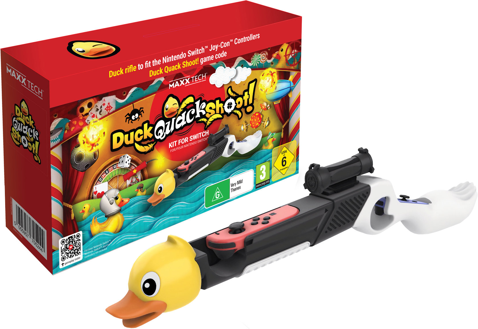 Maxx Tech Duck Quack Shoot! sett (Nintendo Switch) - Elkjøp | Elkjøp
