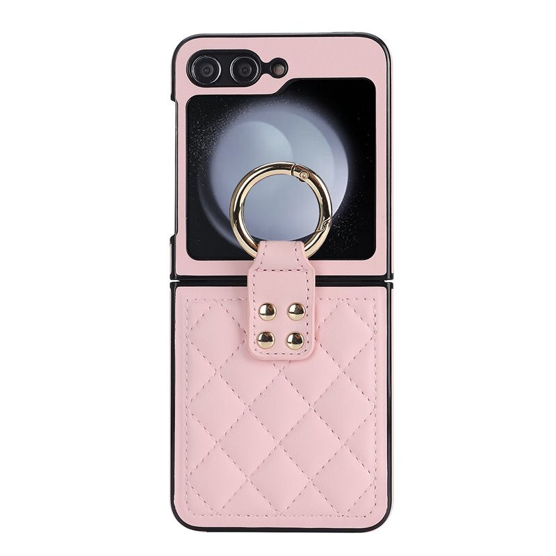 Rhombus Ring cover Samsung Galaxy Z Flip 6 - Lyserød | Elgiganten ...