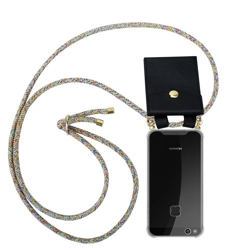 Huawei P10 LITE Deksel med Halskjede (gul) - Elkjøp | Elkjøp