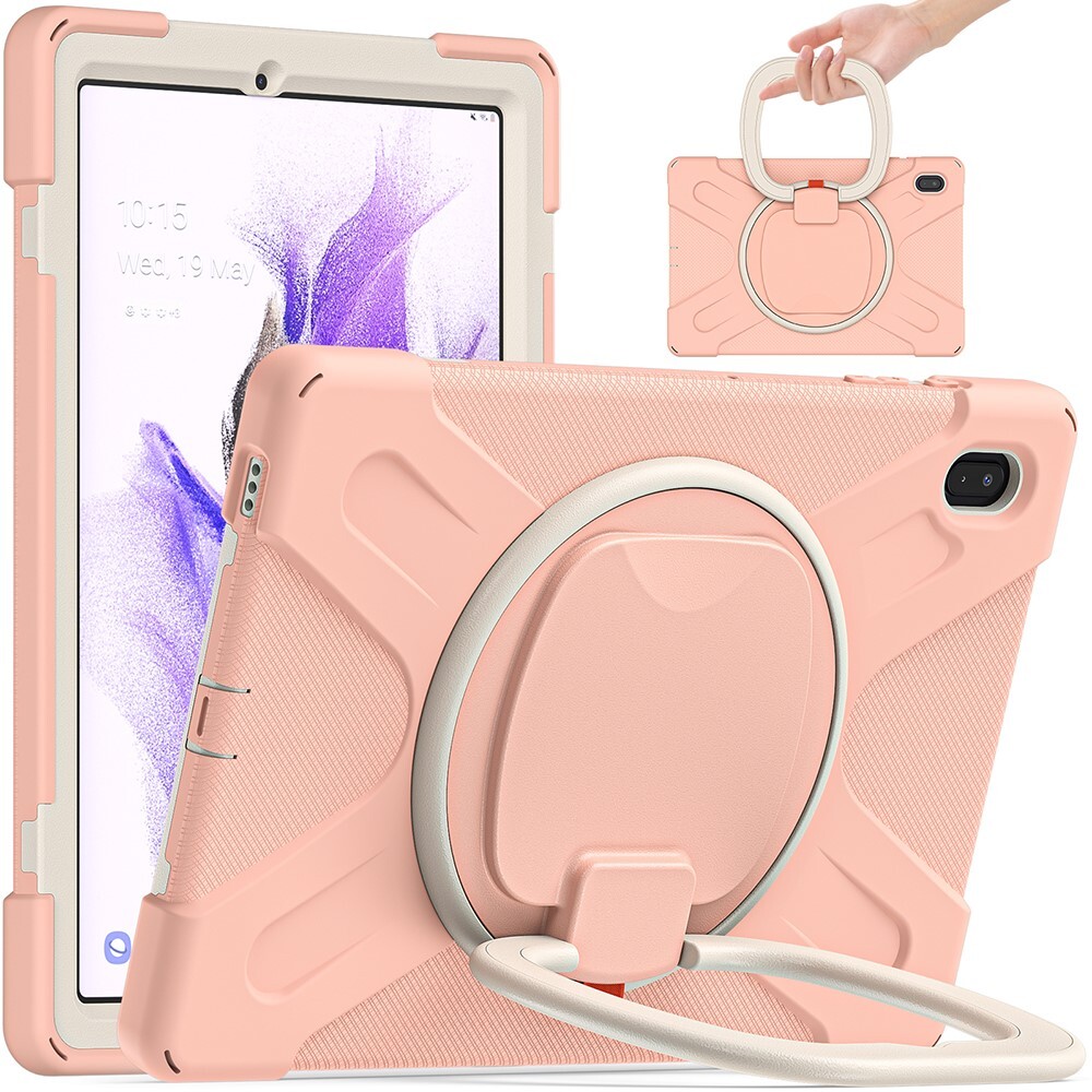 SKALO Samsung Tab S7 FE Ekstra stødsikker Armor 360 håndtag/stativ ...