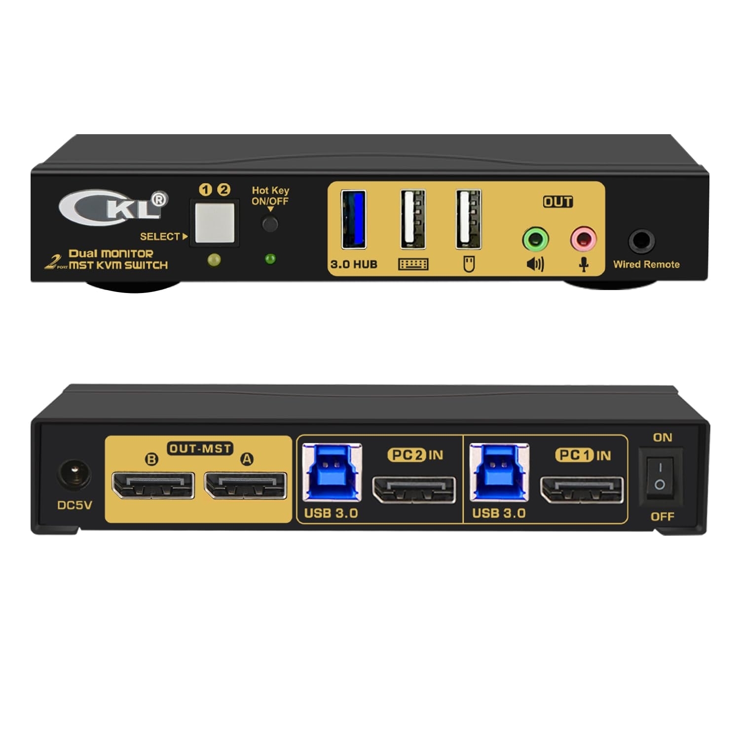 NÖRDIC KVM 2x2 kytkin Dual MST Monitor Displayport 4K60Hz - Gigantti ...