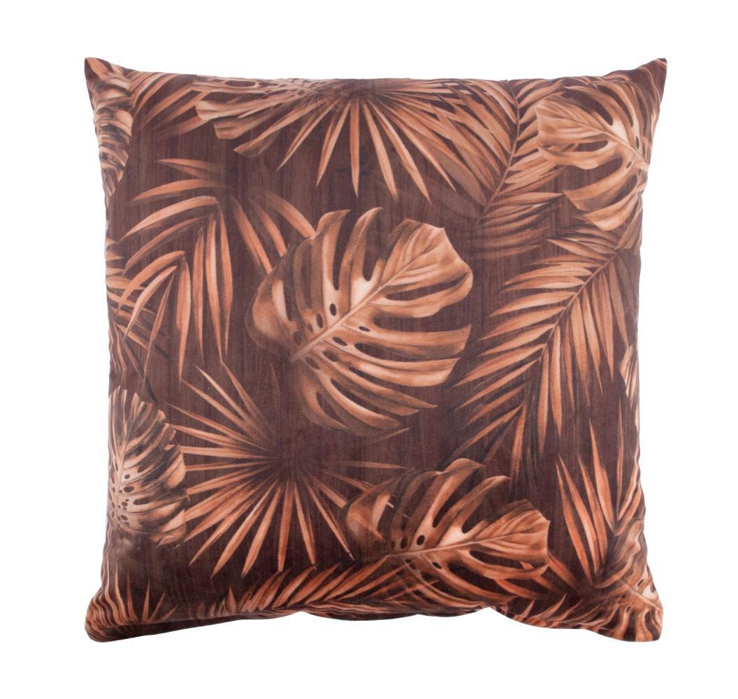 Kudde HOLLY 45x45cm, löv av djungelväxter - Elgiganten - Elgiganten