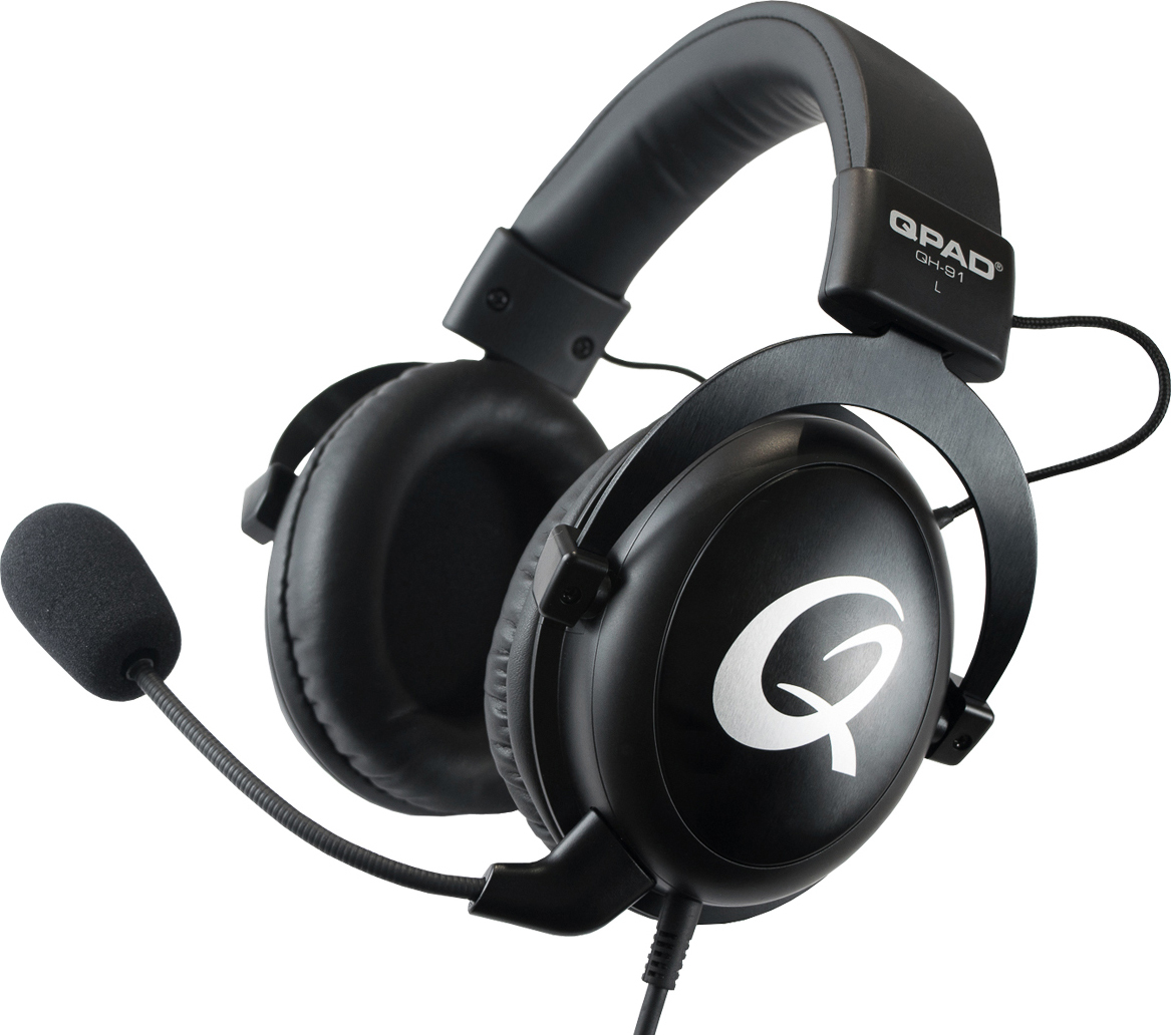 QPAD QH91 gaming headset (sort) - Elkjøp | Elkjøp