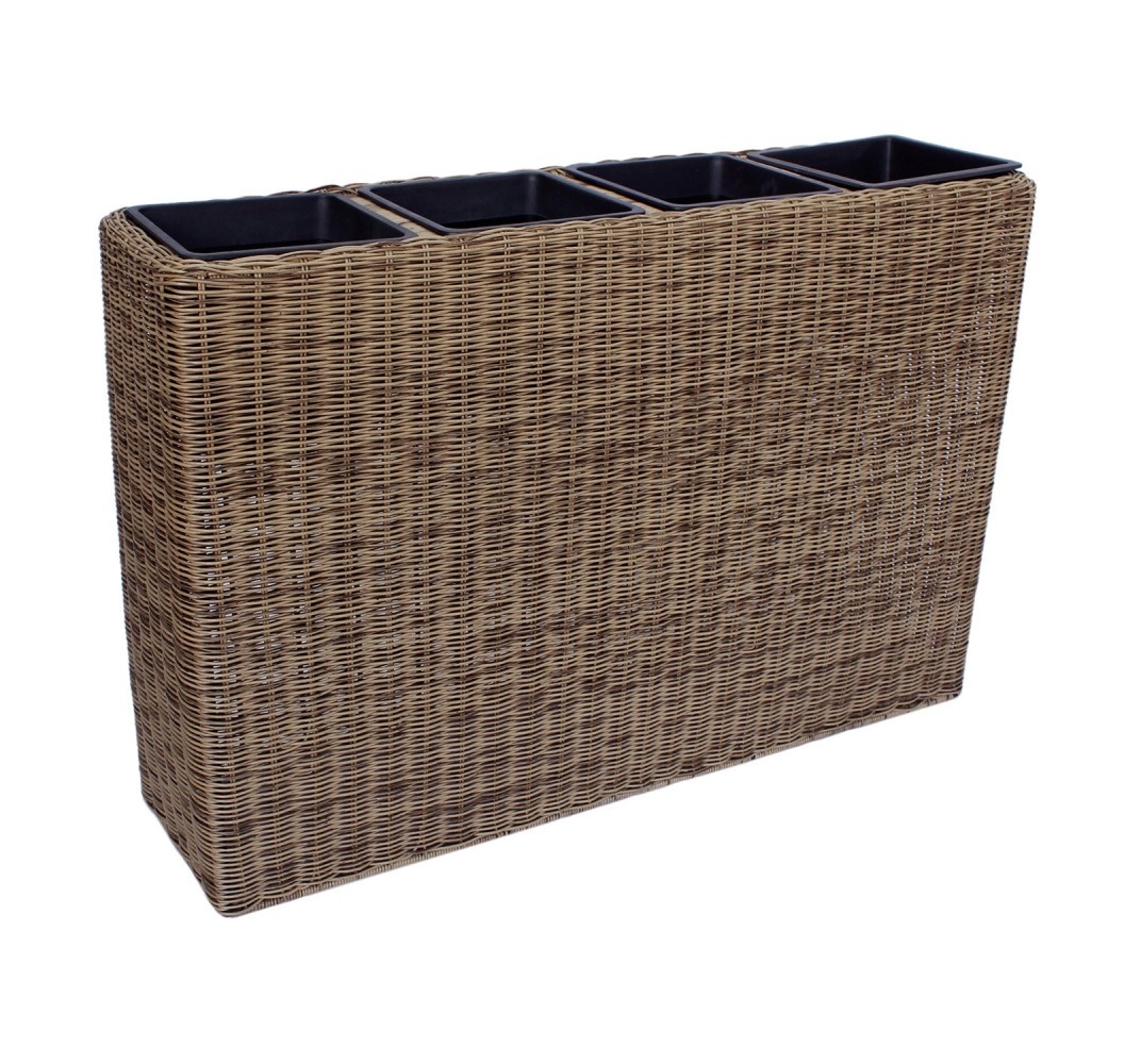 Blomlåda WIKER 89x24xH60cm, ljusbrun - Elgiganten - Elgiganten