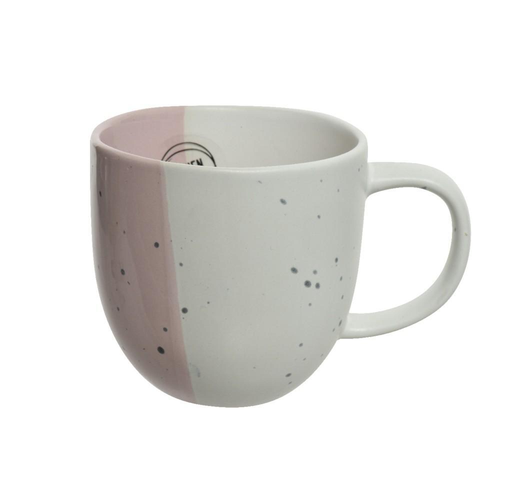 Krus LUVE H8cm, hvid og pink | Elgiganten | Elgiganten