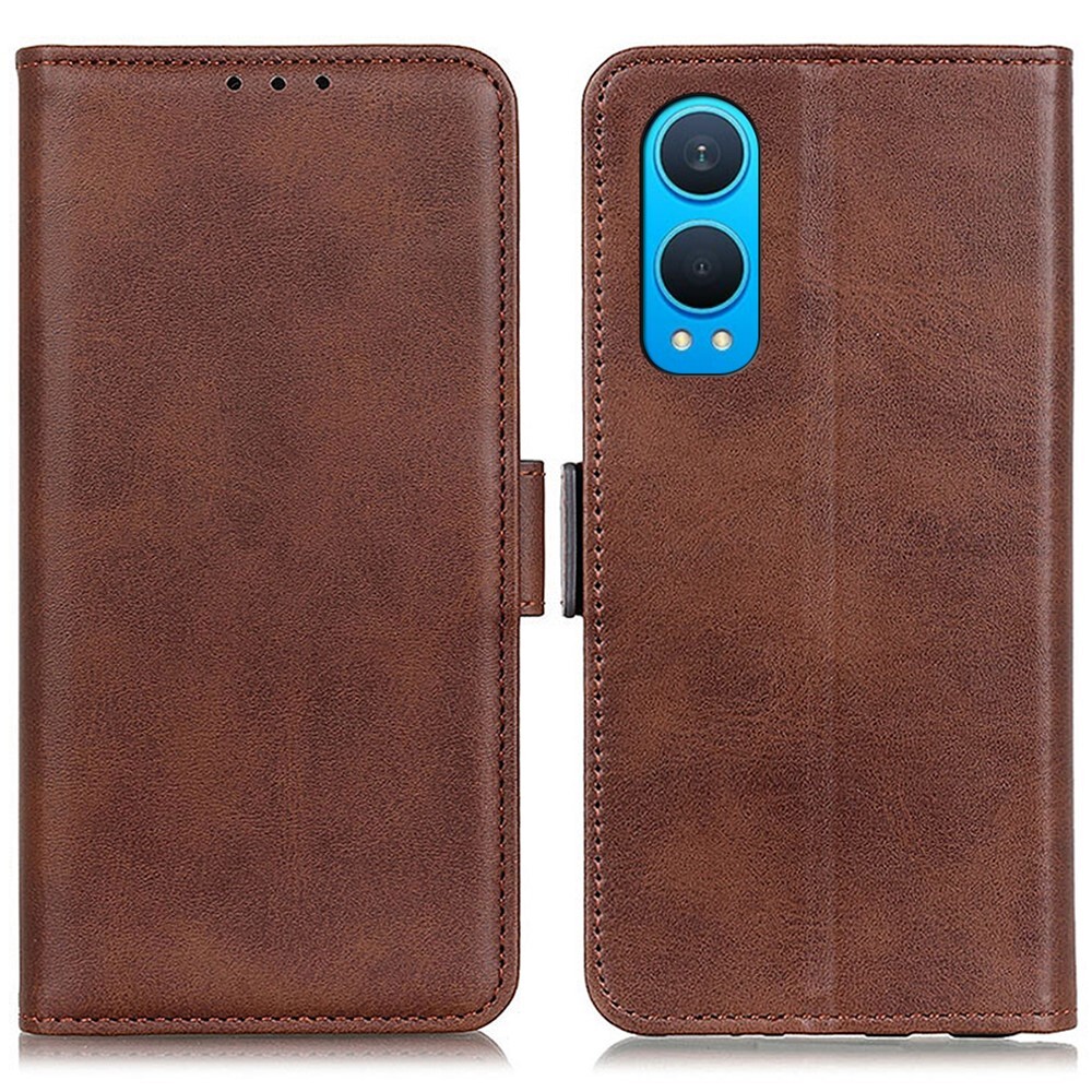 SKALO OnePlus Nord CE4 Lite 5G Premium Cut Flip Cover - Brun ...