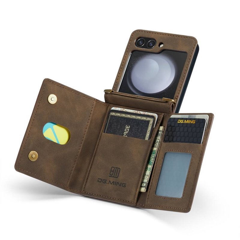 DG-Ming M2 deksel Samsung Galaxy Z Flip 6 - Coffee - Elkjøp | Elkjøp