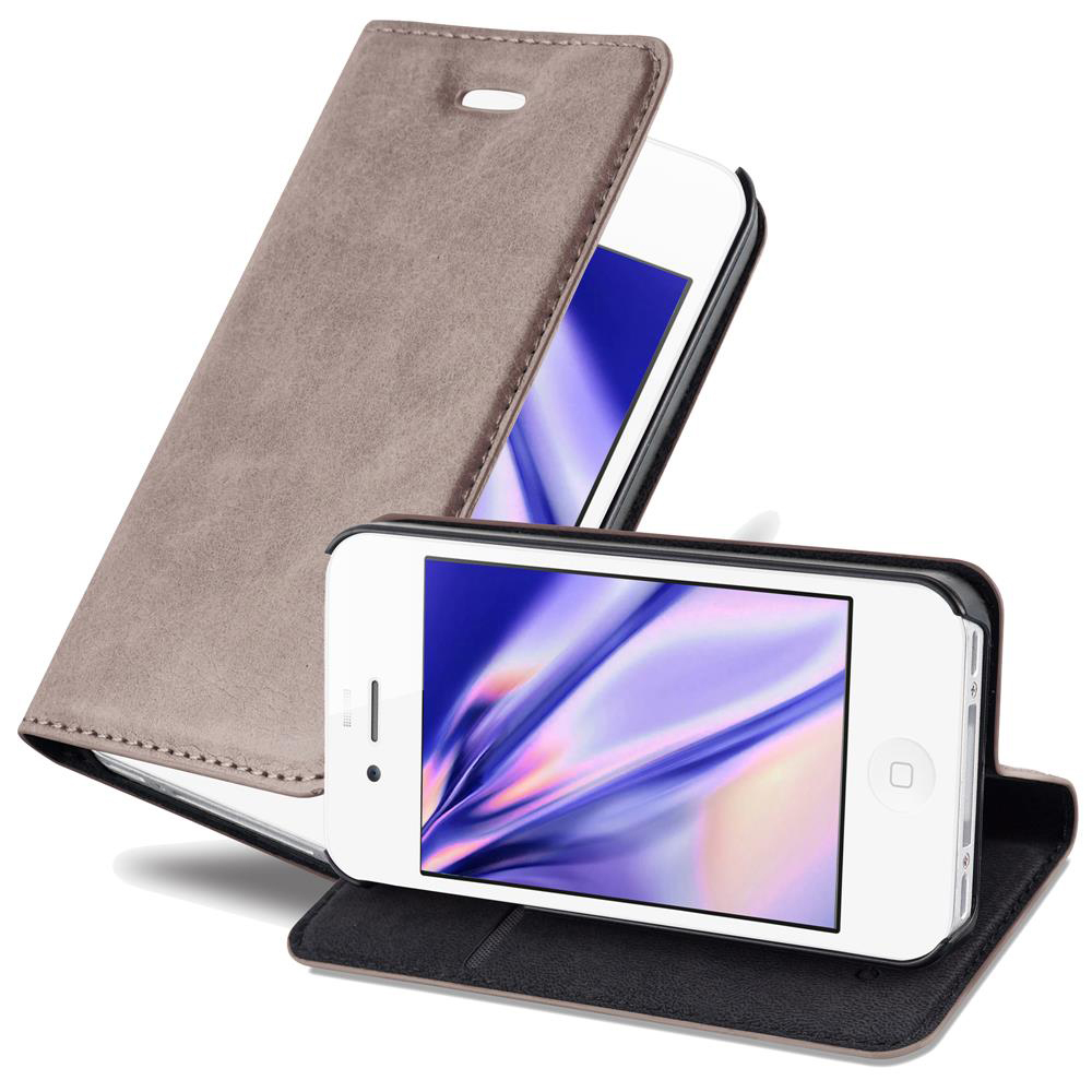 Cover iPhone 4 / 4S Etui Case (Brun) | Elgiganten | Elgiganten
