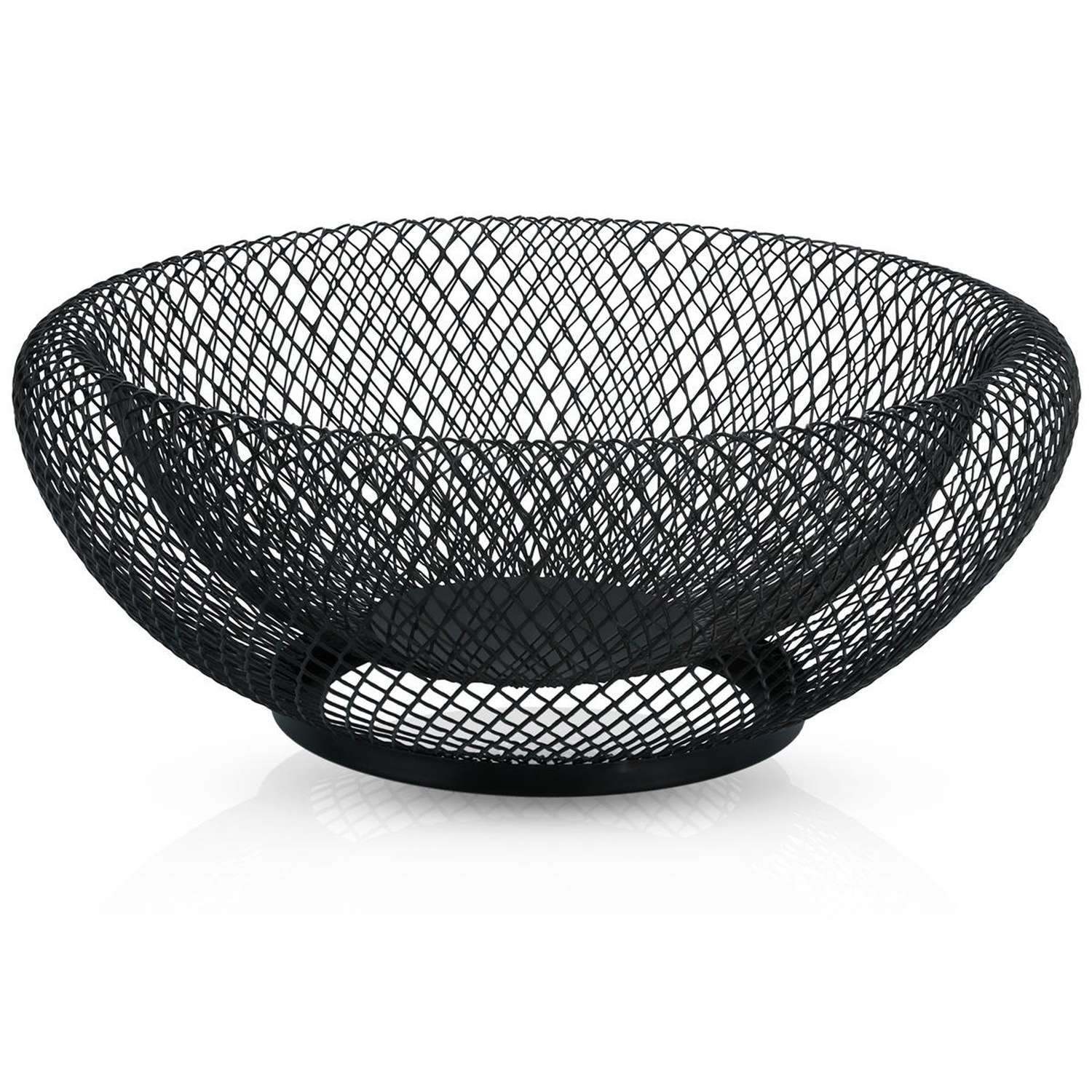 Fruktkurv Fruktskål Deco Bowl med doble vegger (svart) - Elkjøp | Elkjøp