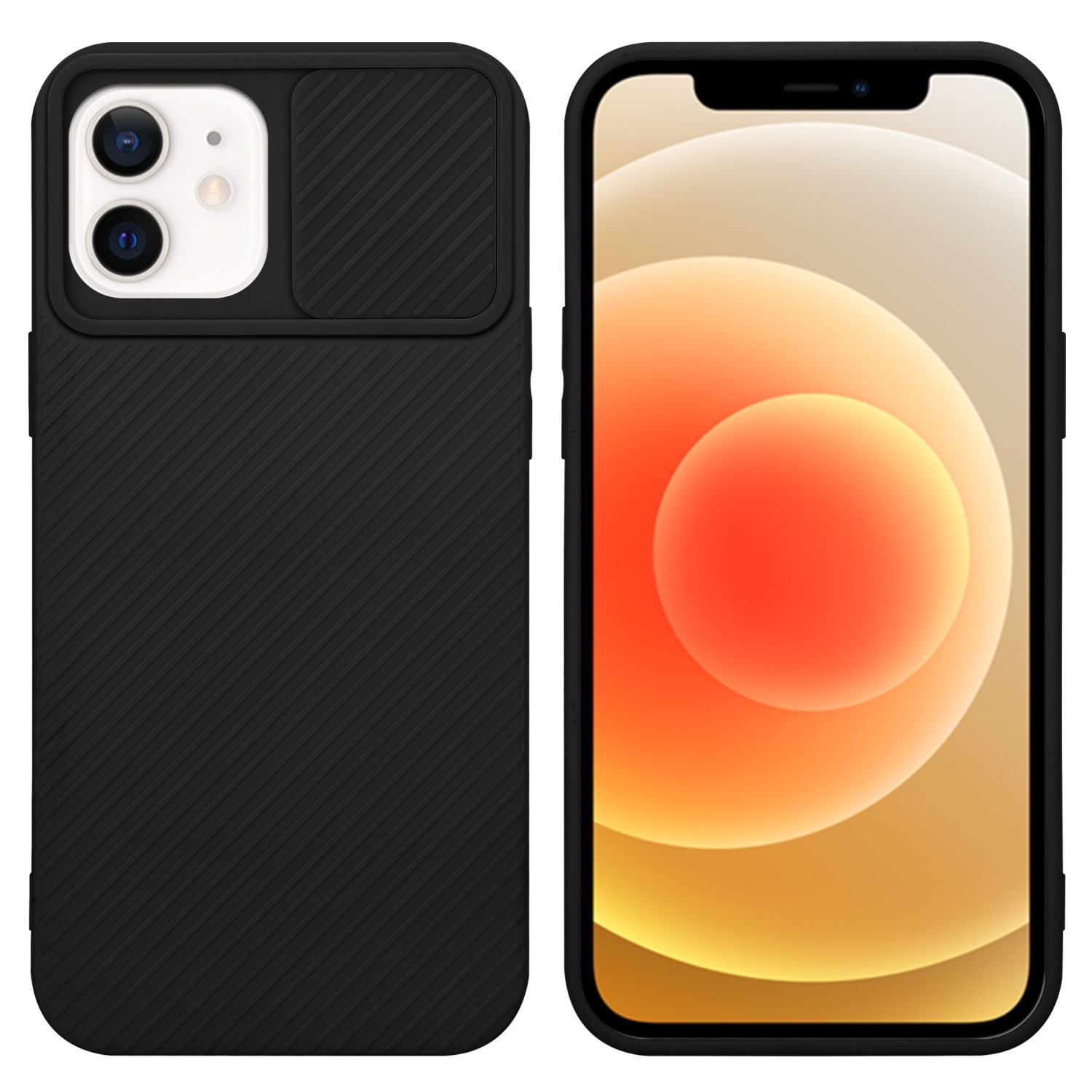 Deksel iPhone 12 cover (svart) - Elkjøp | Elkjøp