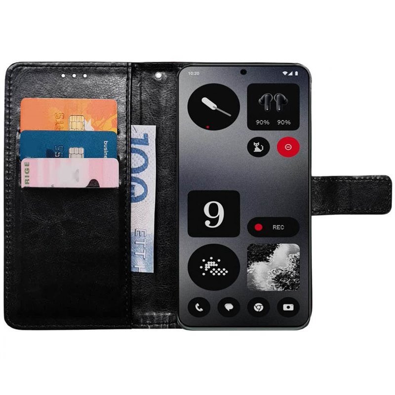 Wallet cover 3-kort Nothing CMF Phone 1 - Sort | Elgiganten | Elgiganten