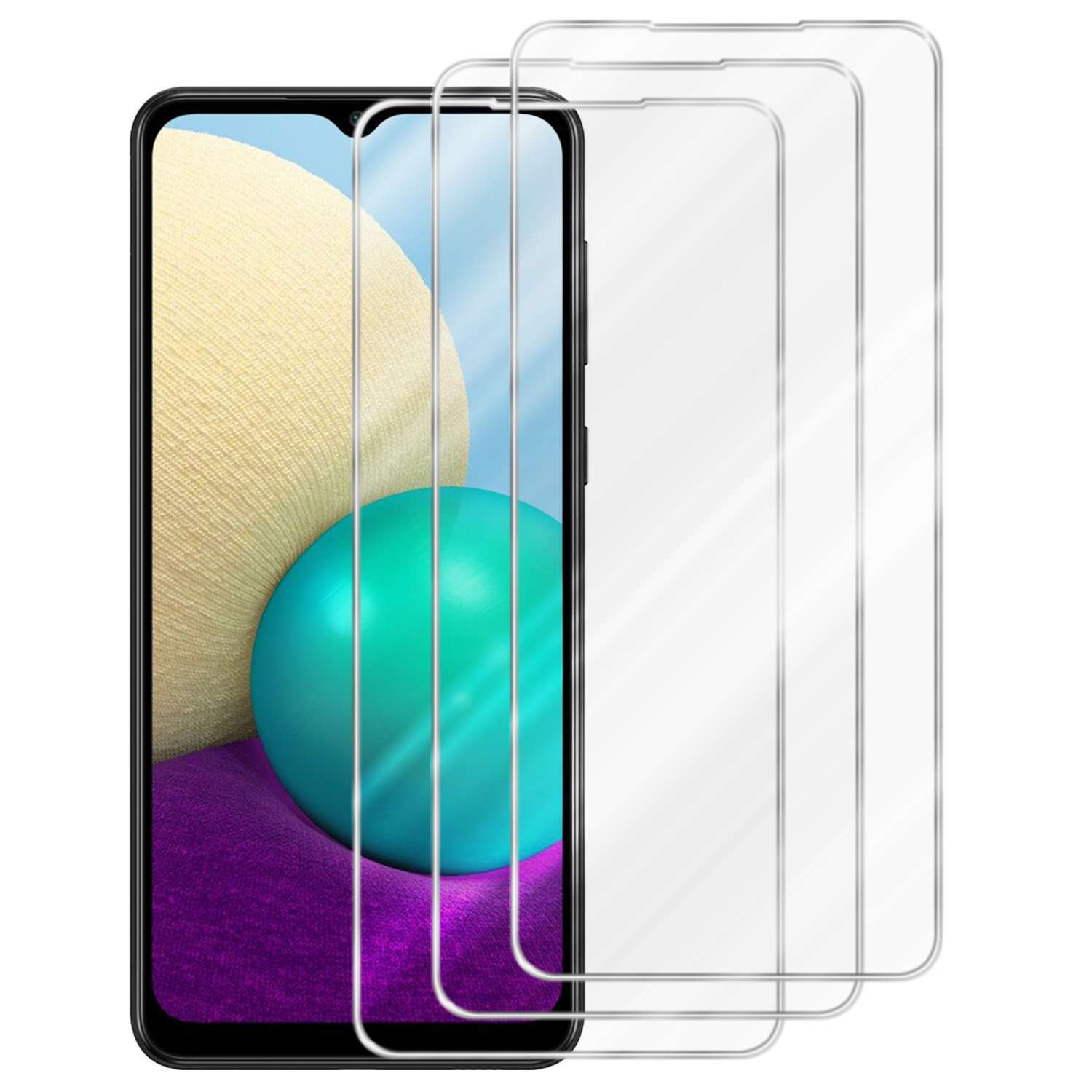 Samsung Galaxy A02 / M02 3x Skærmbeskytter | Elgiganten | Elgiganten