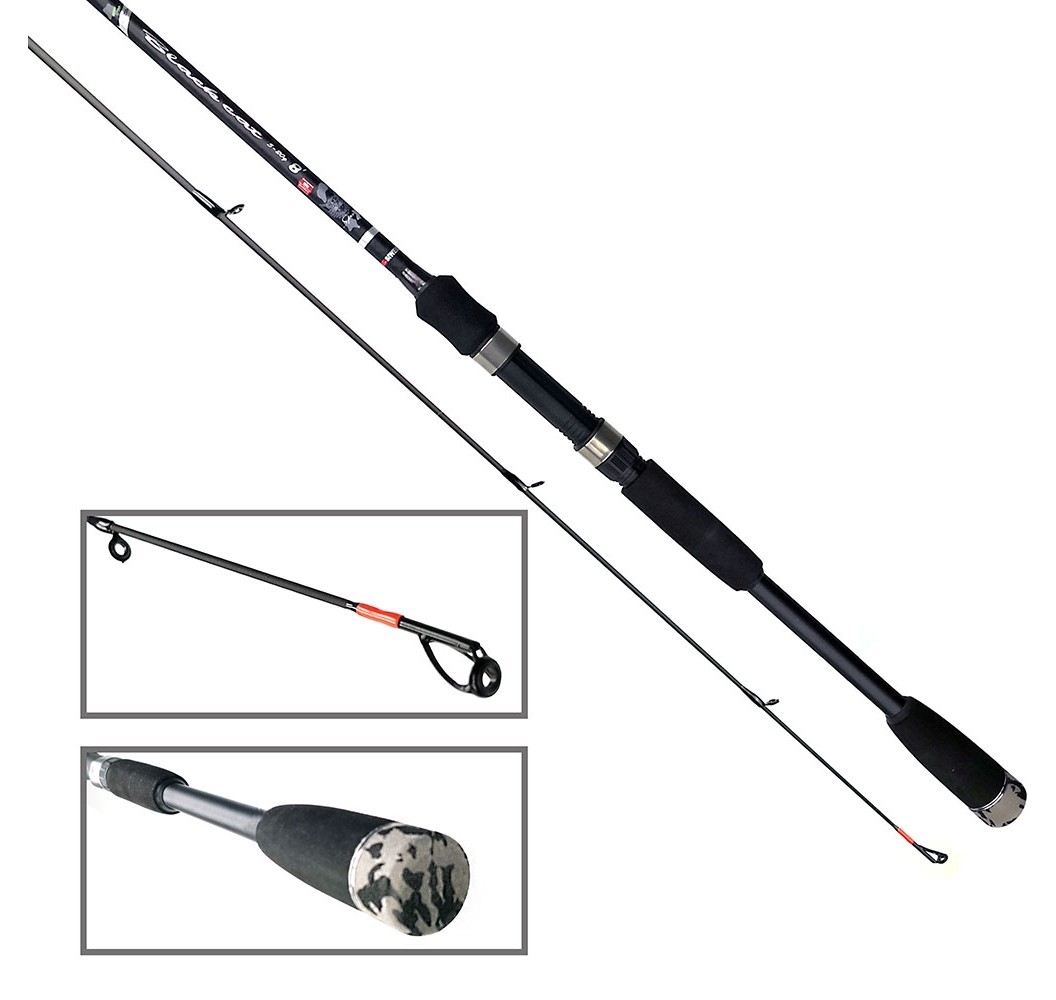 Spinnestang SWD Sort Kat 2,1m 3-17g | Elgiganten | Elgiganten