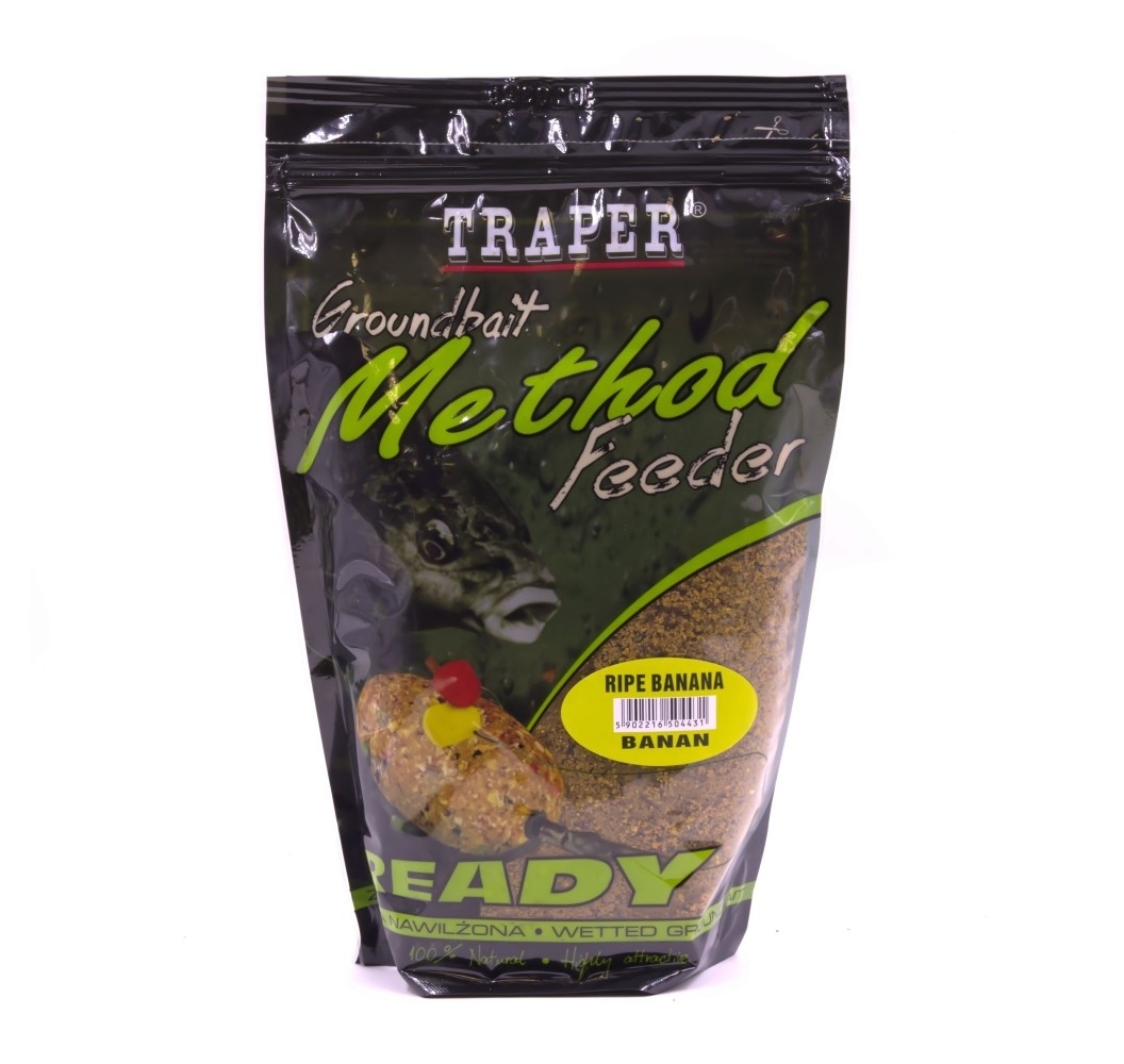 Groundbait TRAPER Method Feeder Ready Ripe Banan 750g - Elgiganten - Elgiganten