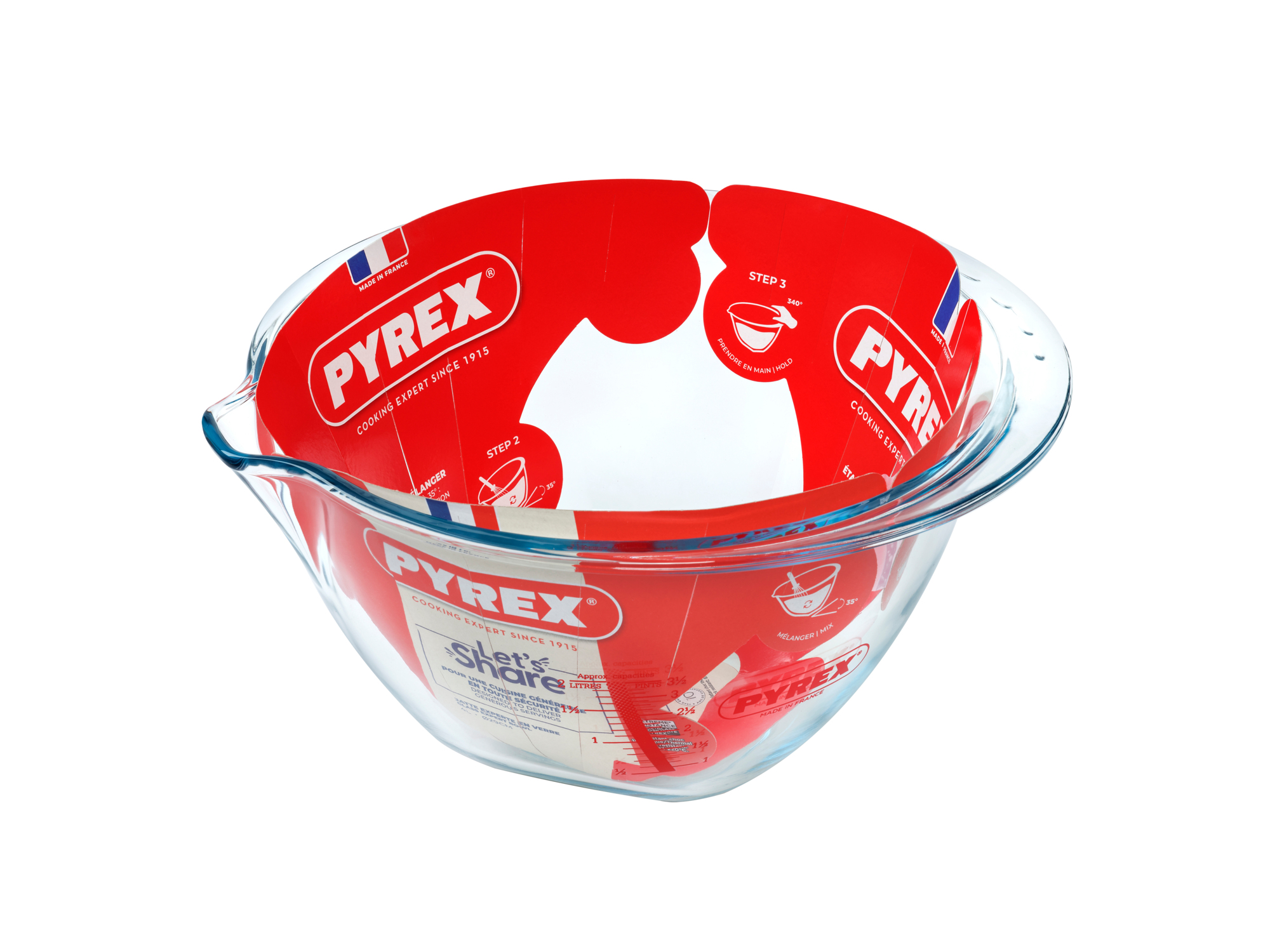 Pyrex Expert Skål 29 x 28 x 15 cm 4 liter - Elgiganten - Elgiganten