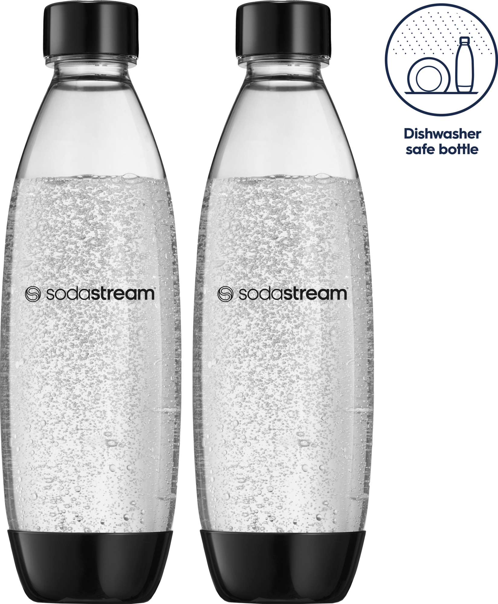 SodaStream Fuse DWS kolsyreflaskor 1041196770 1742220770 (2-pack ...