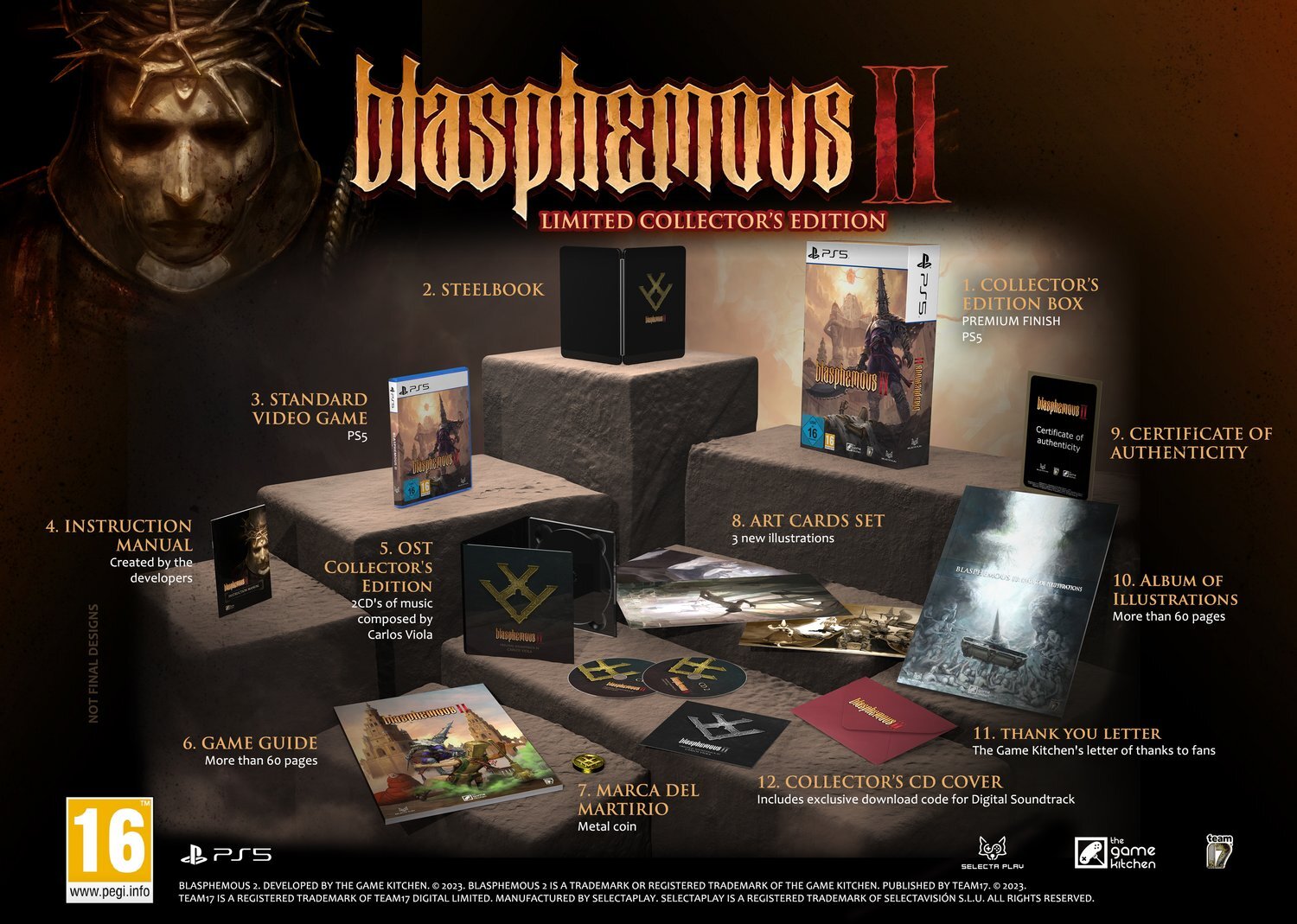 Blasphemous 2 Limited Collector´s Edition Playstation 5 - Elgiganten ...