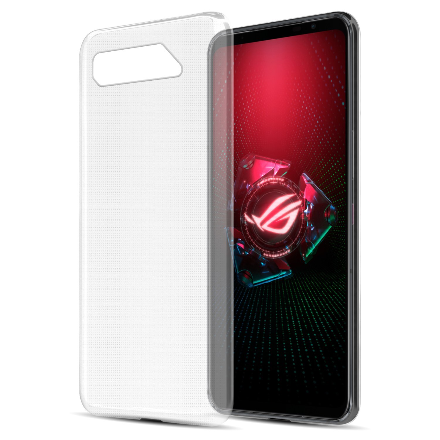 Asus ROG Phone 5 Cover TPU Etui (Gennemsigtig) | Elgiganten | Elgiganten